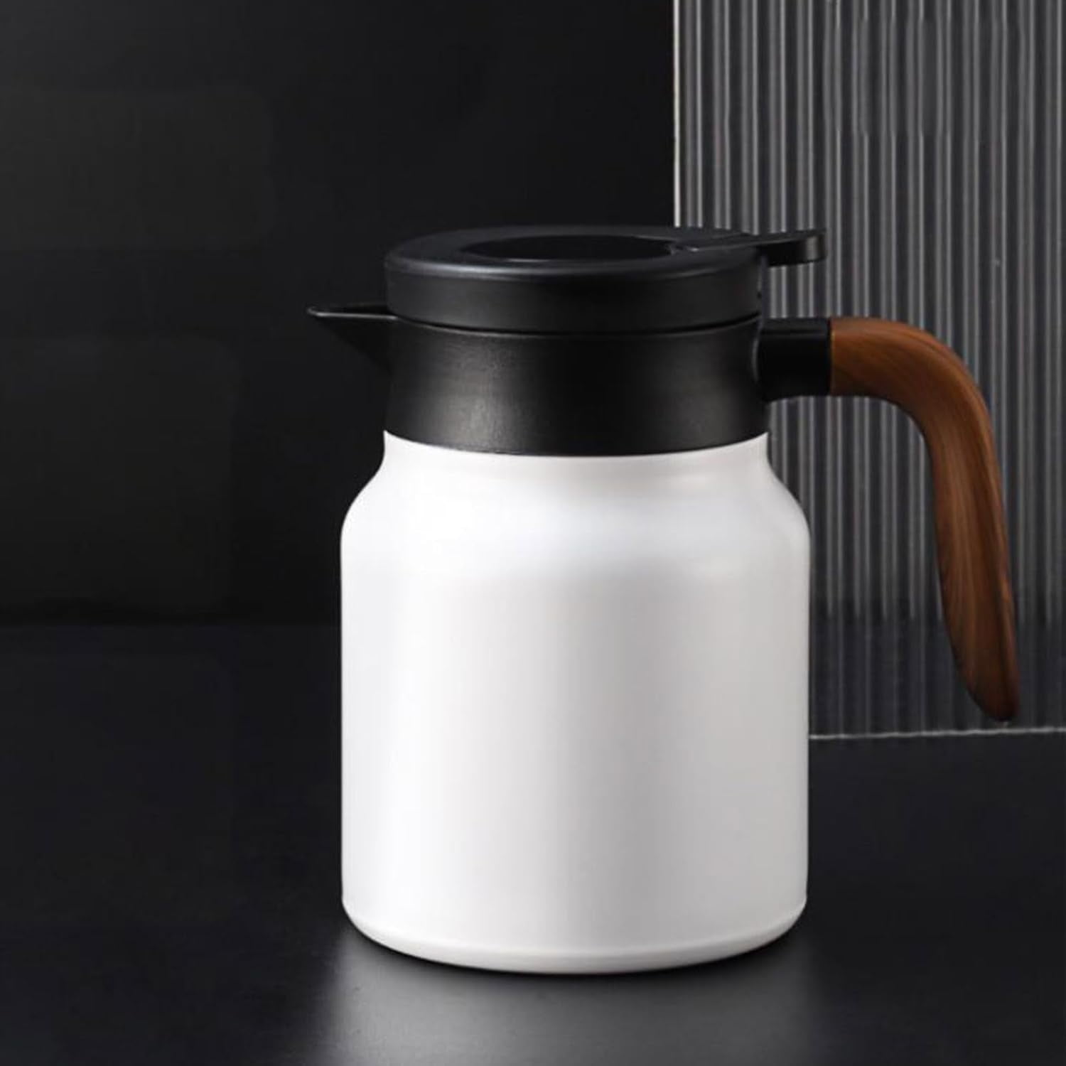 FREEAMG Floral Pattern Tea Pot,Stainless Steel Teapot,Detachable Tea Kettle,Vintage Floral ...