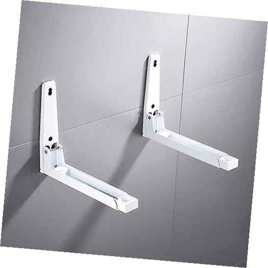 FREEAMG Foldable Wall Mount Kitchen Microwave Oven Stand Bracket ...