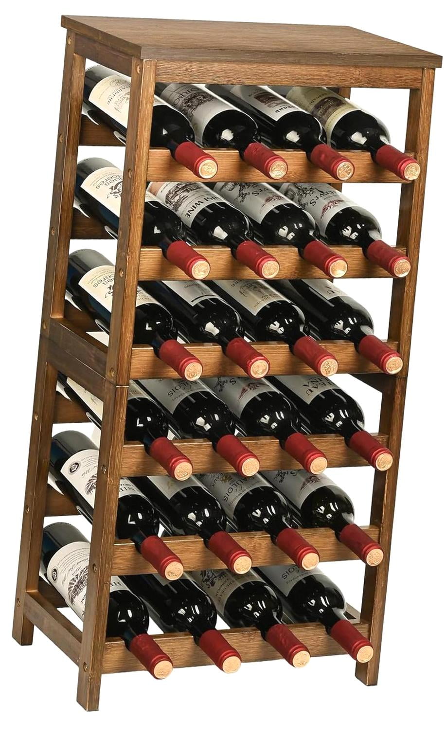 FREEAMG Freestanding Floor Rack, 6-Tier Display and Storage Shelves ...