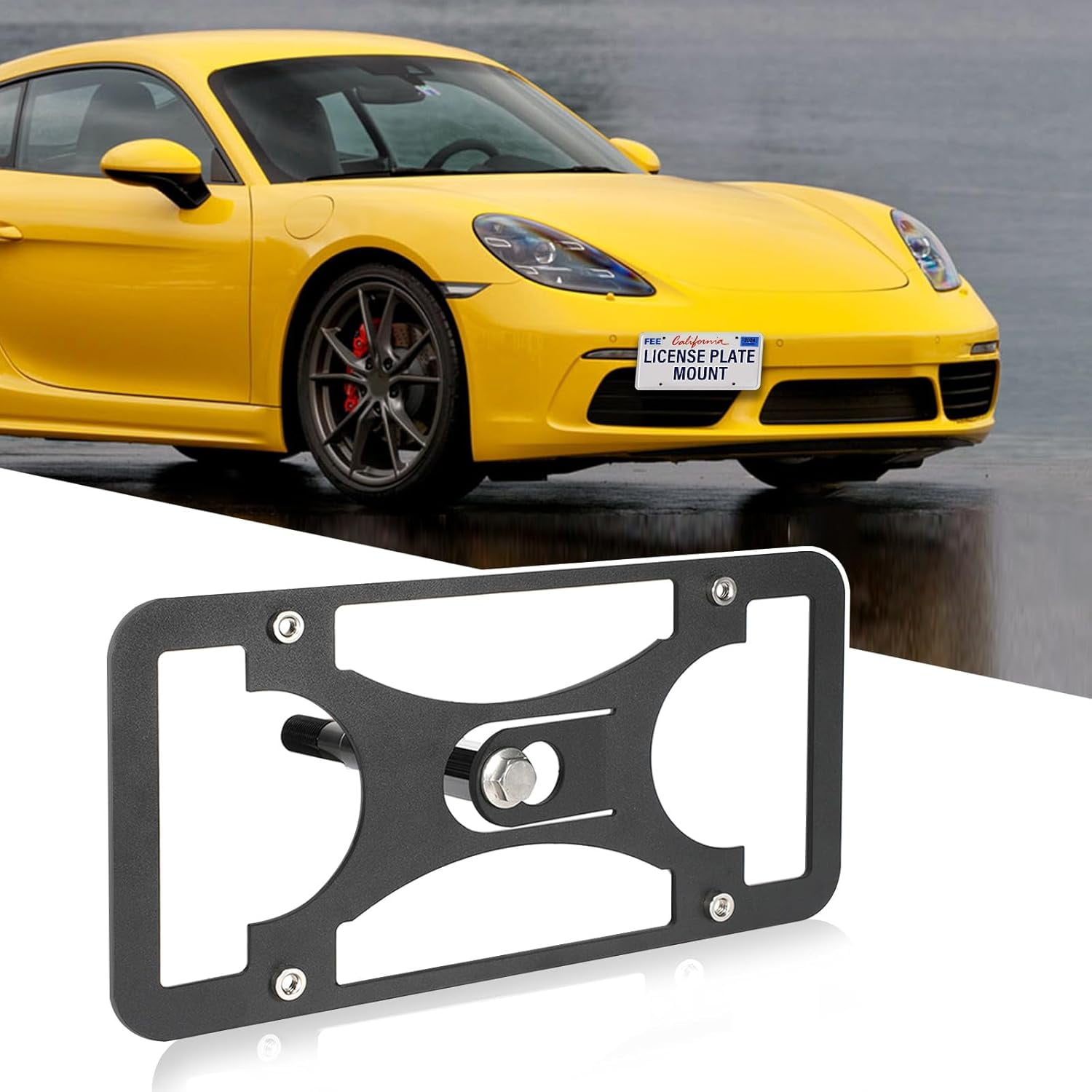 FREEAMG Front License Plate Holder Compatible with Boxster and Cayman ...