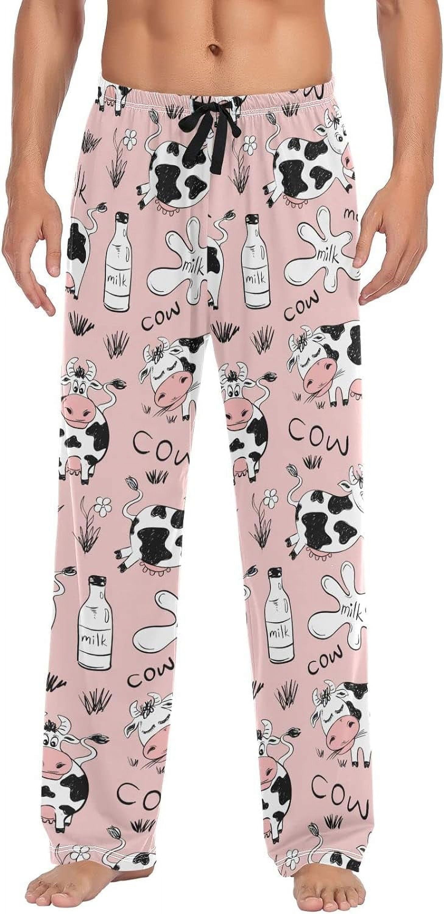 FREEAMG Funny Duck Pattern Men's Pajama Pants Sleepwear Lounge Pajama ...