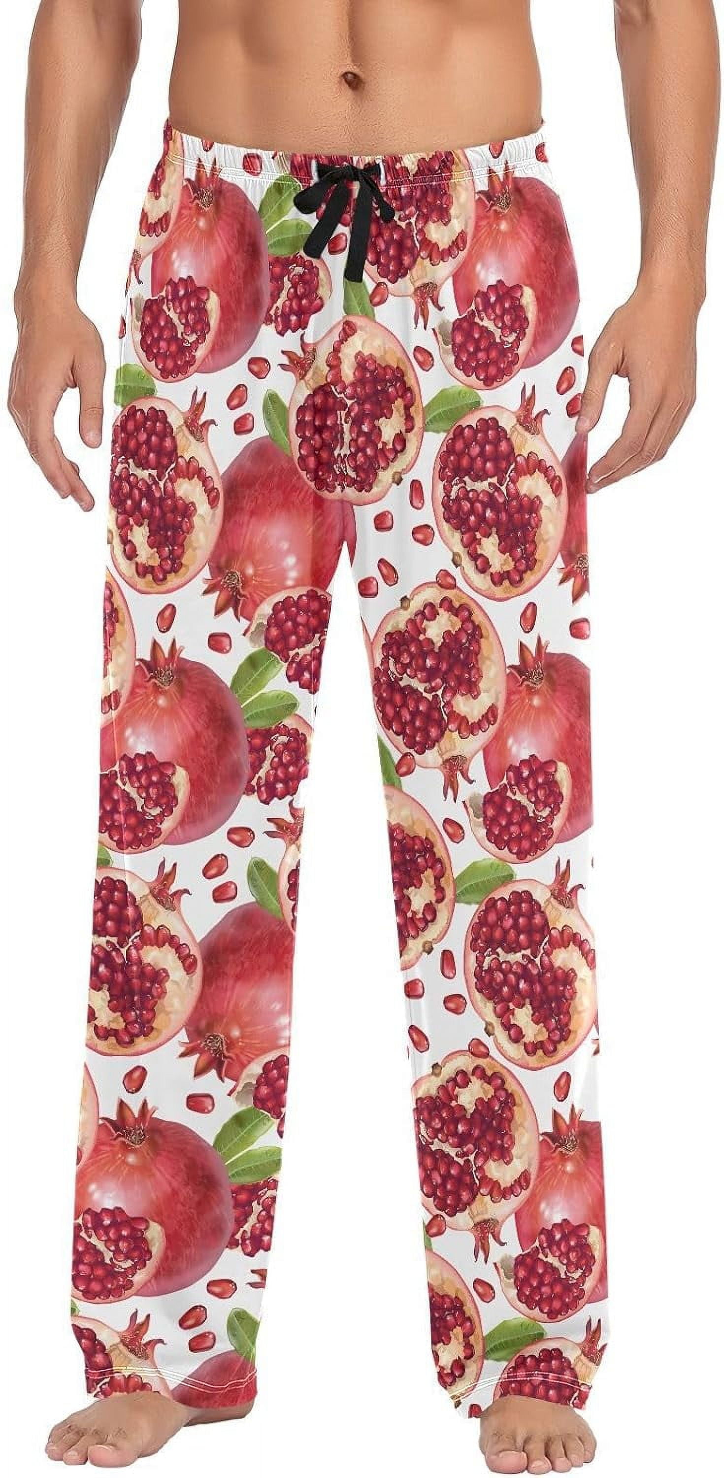 FREEAMG Funny Duck Pattern Men's Pajama Pants Sleepwear Lounge Pajama ...