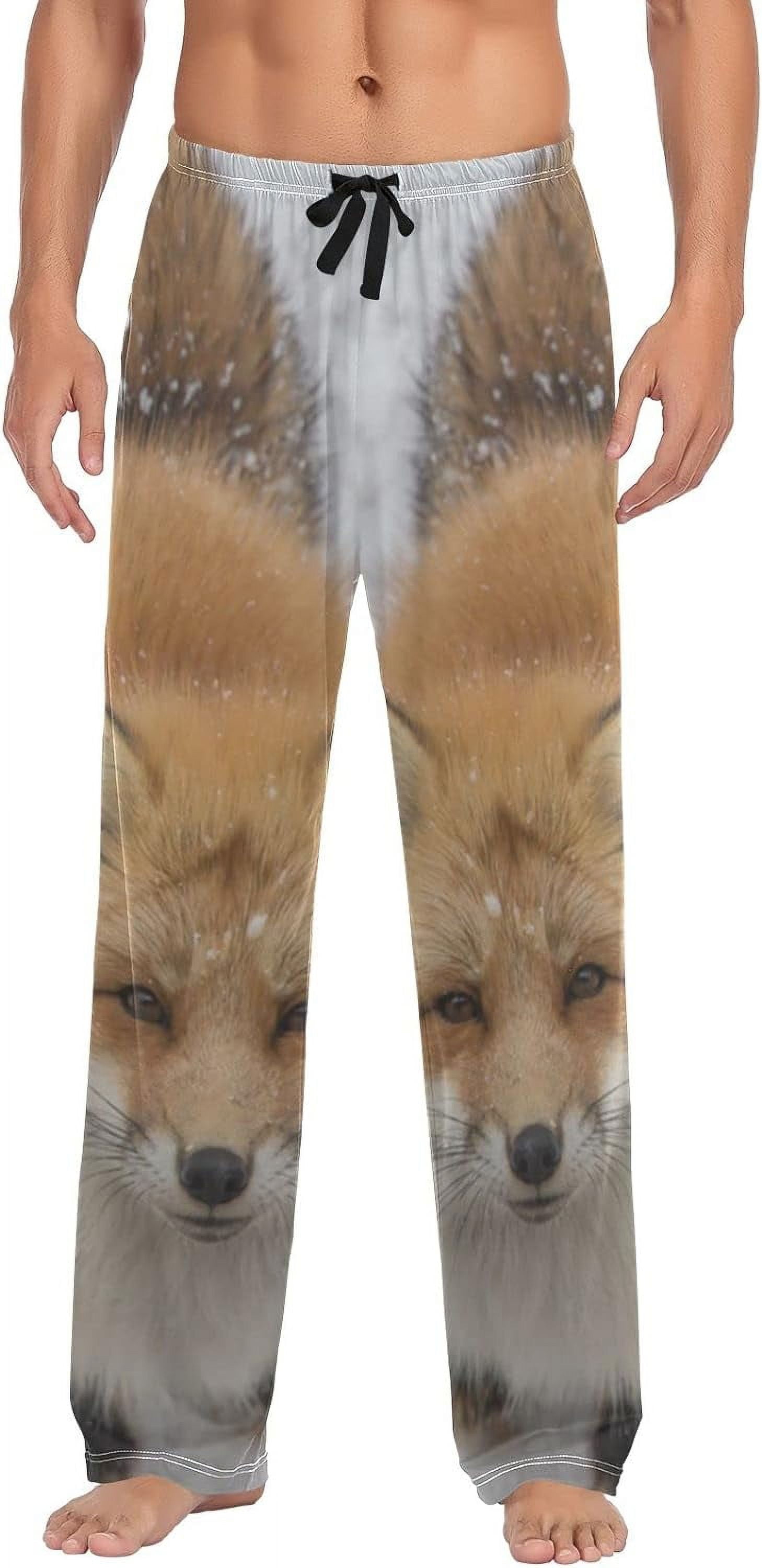 FREEAMG Funny Duck Pattern Men's Pajama Pants Sleepwear Lounge Pajama ...