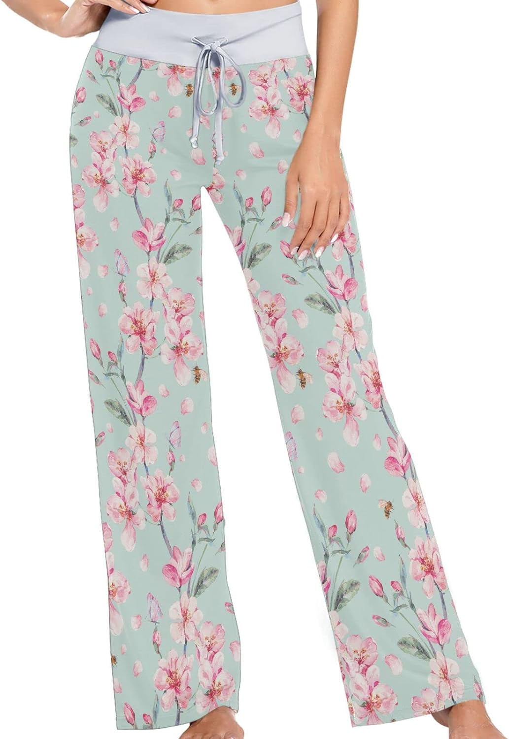 FREEAMG Funny Women's Comfy Drawstring Lounge PJ Pajama Pants Sleepwear ...