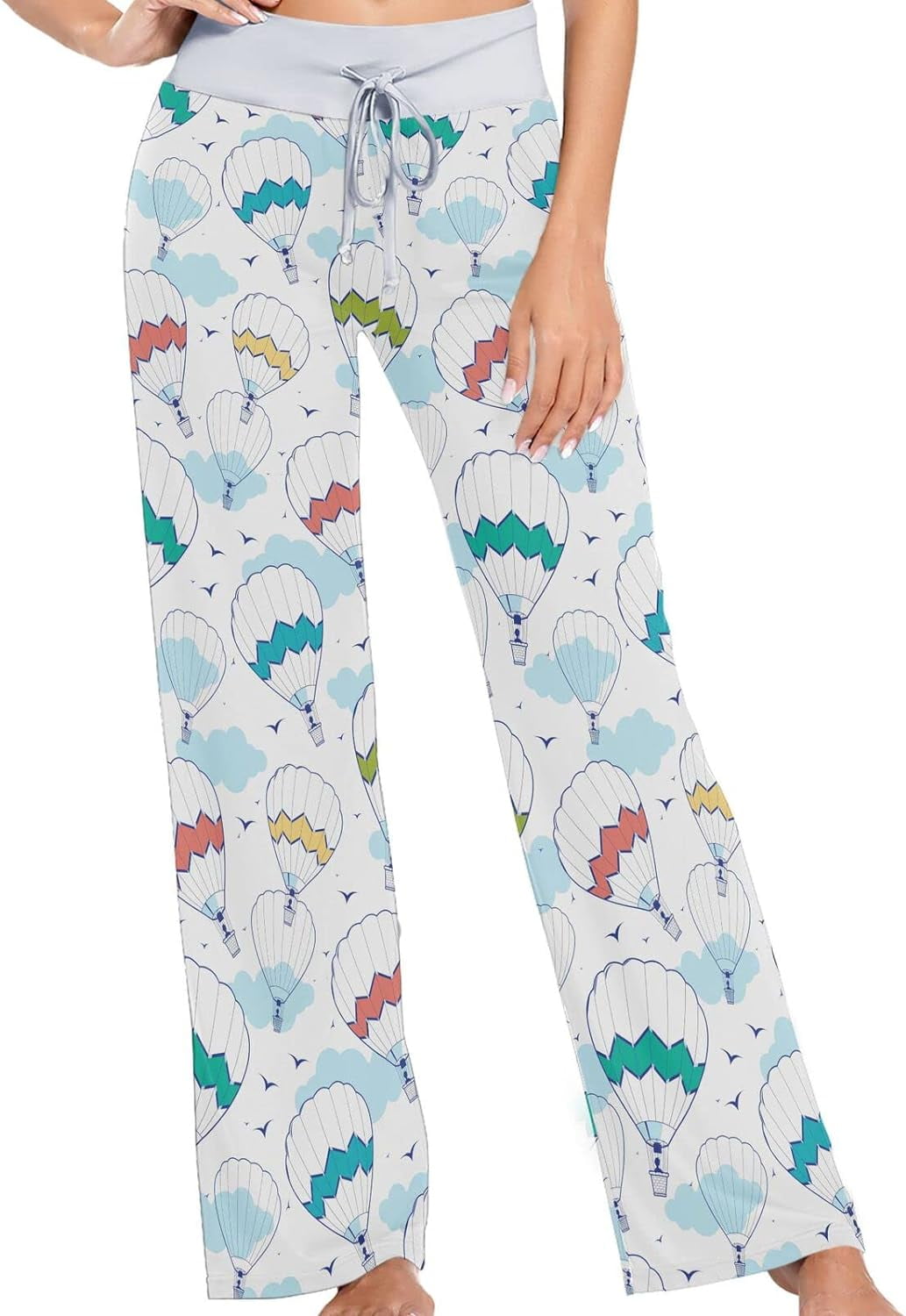 FREEAMG Funny Women's Comfy Drawstring Lounge PJ Pajama Pants Sleepwear ...