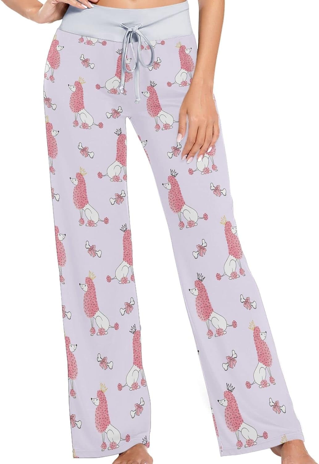 FREEAMG Funny Women's Comfy Drawstring Lounge PJ Pajama Pants Sleepwear ...