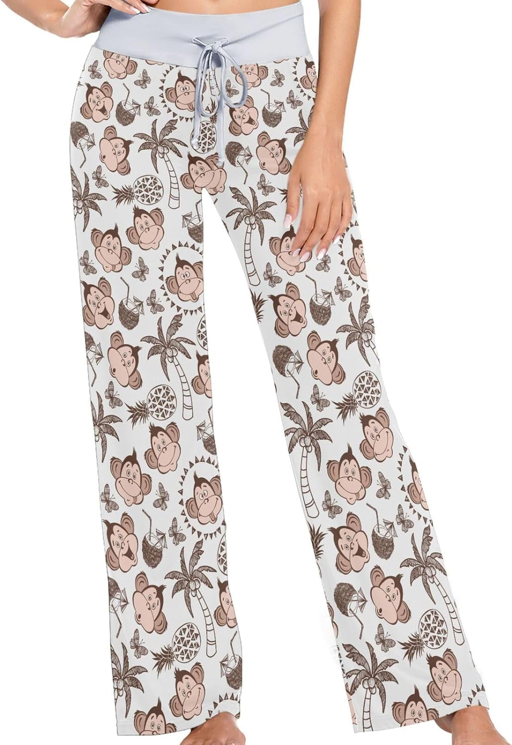 FREEAMG Funny Women's Comfy Drawstring Lounge PJ Pajama Pants Sleepwear ...