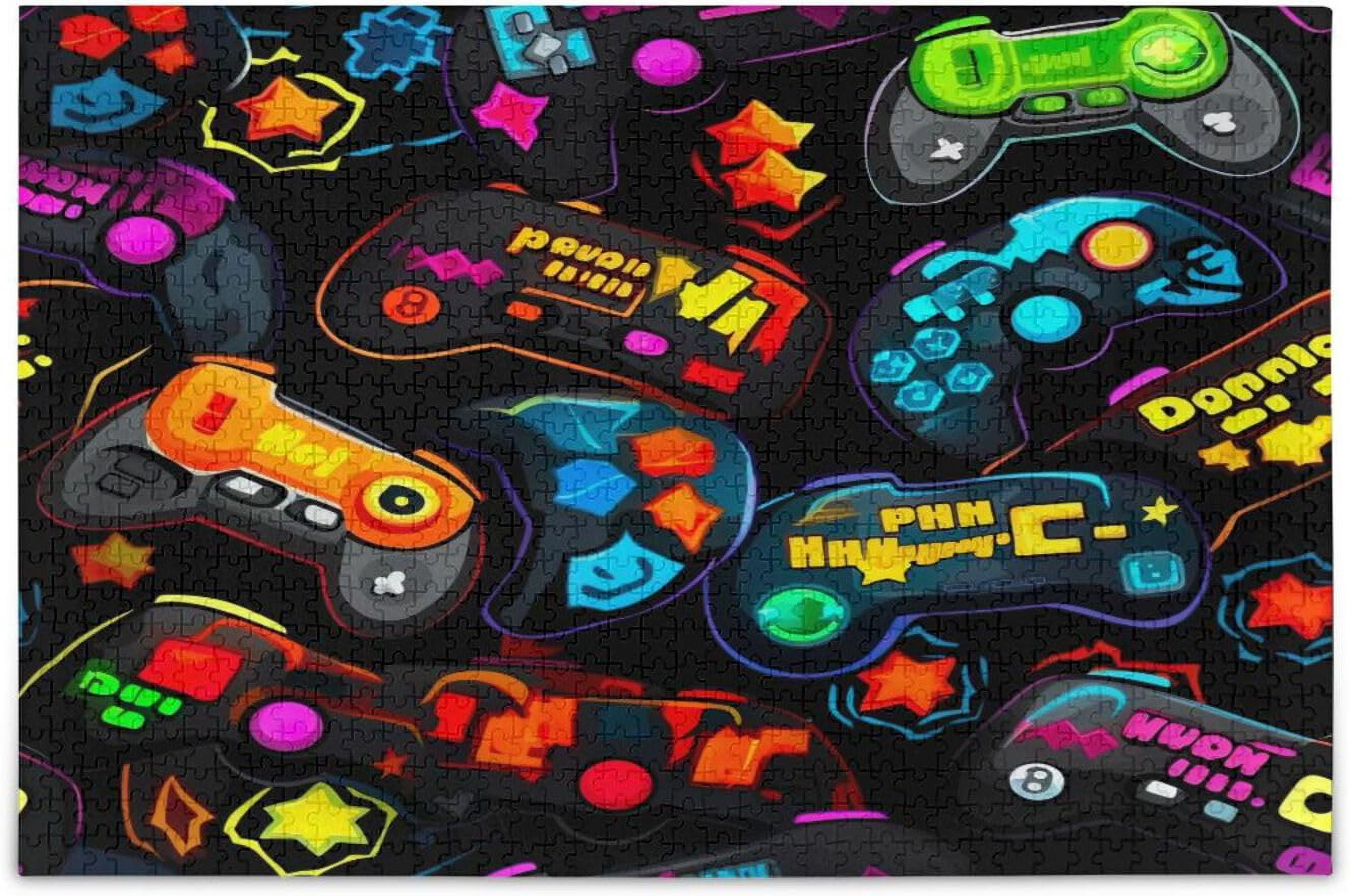 FREEAMG Game Controller Jigsaw Puzzles for Adults 500 Pieces ...