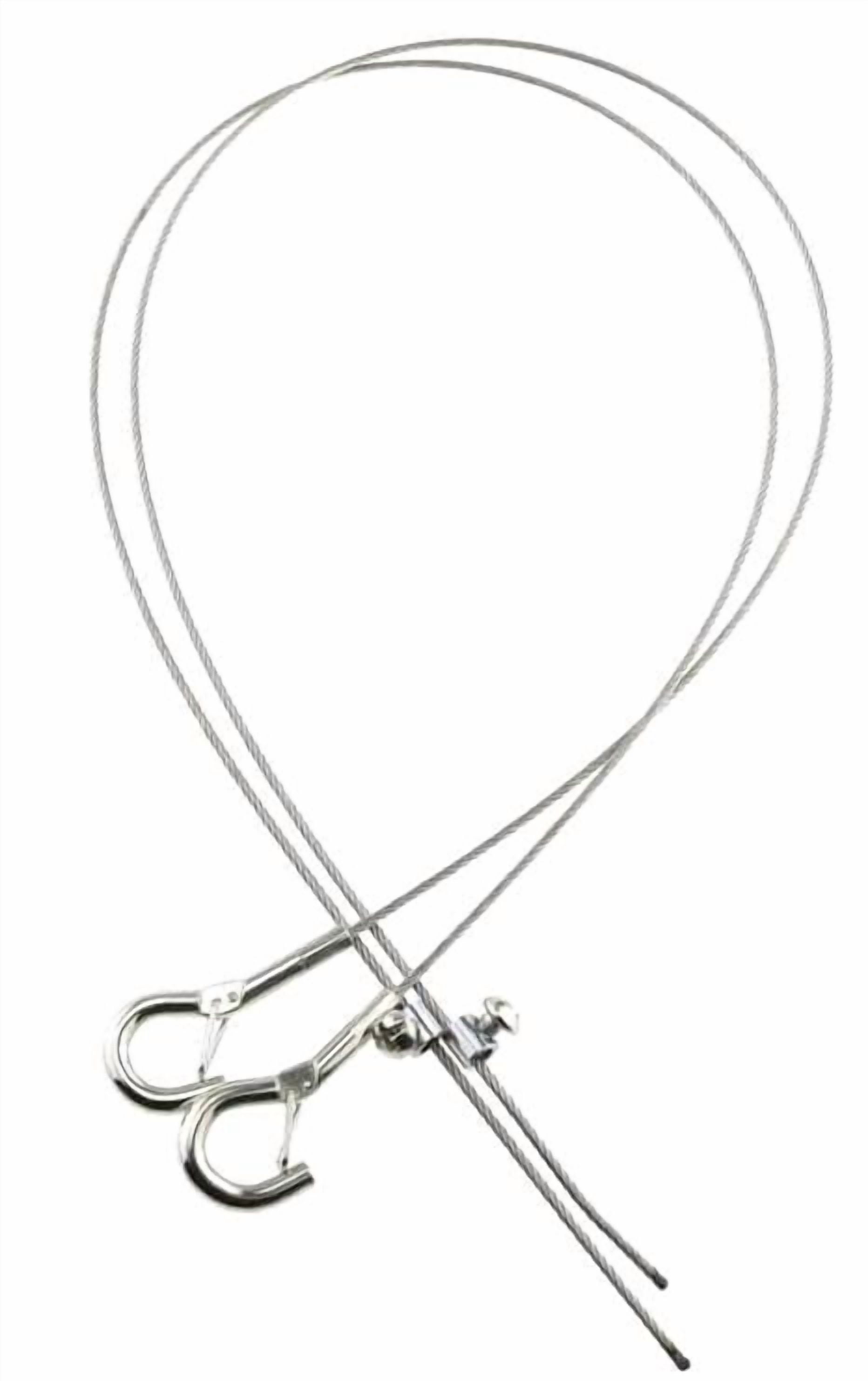 FREEAMG Gate Cable Pull Set of 2, Steel 19" Adjustable Gate Opener for ...