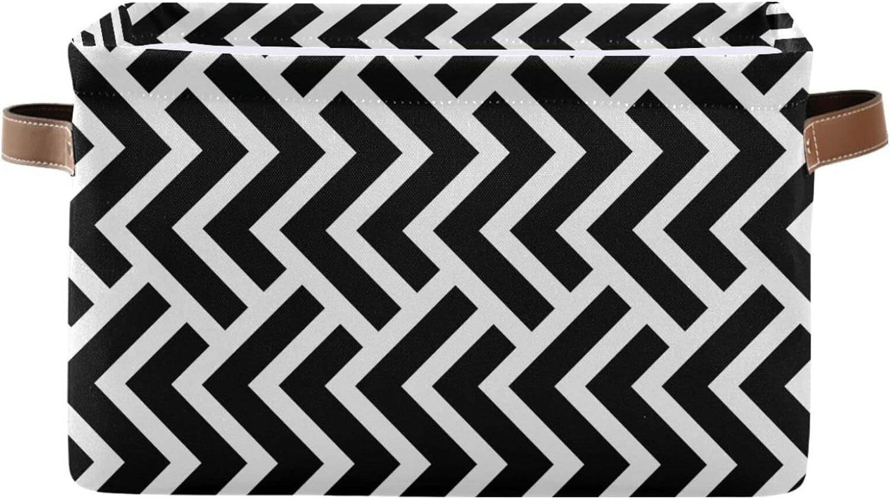 FREEAMG Geometric Seamless Storage Basket 1 Pack, Collapsible Organizer ...