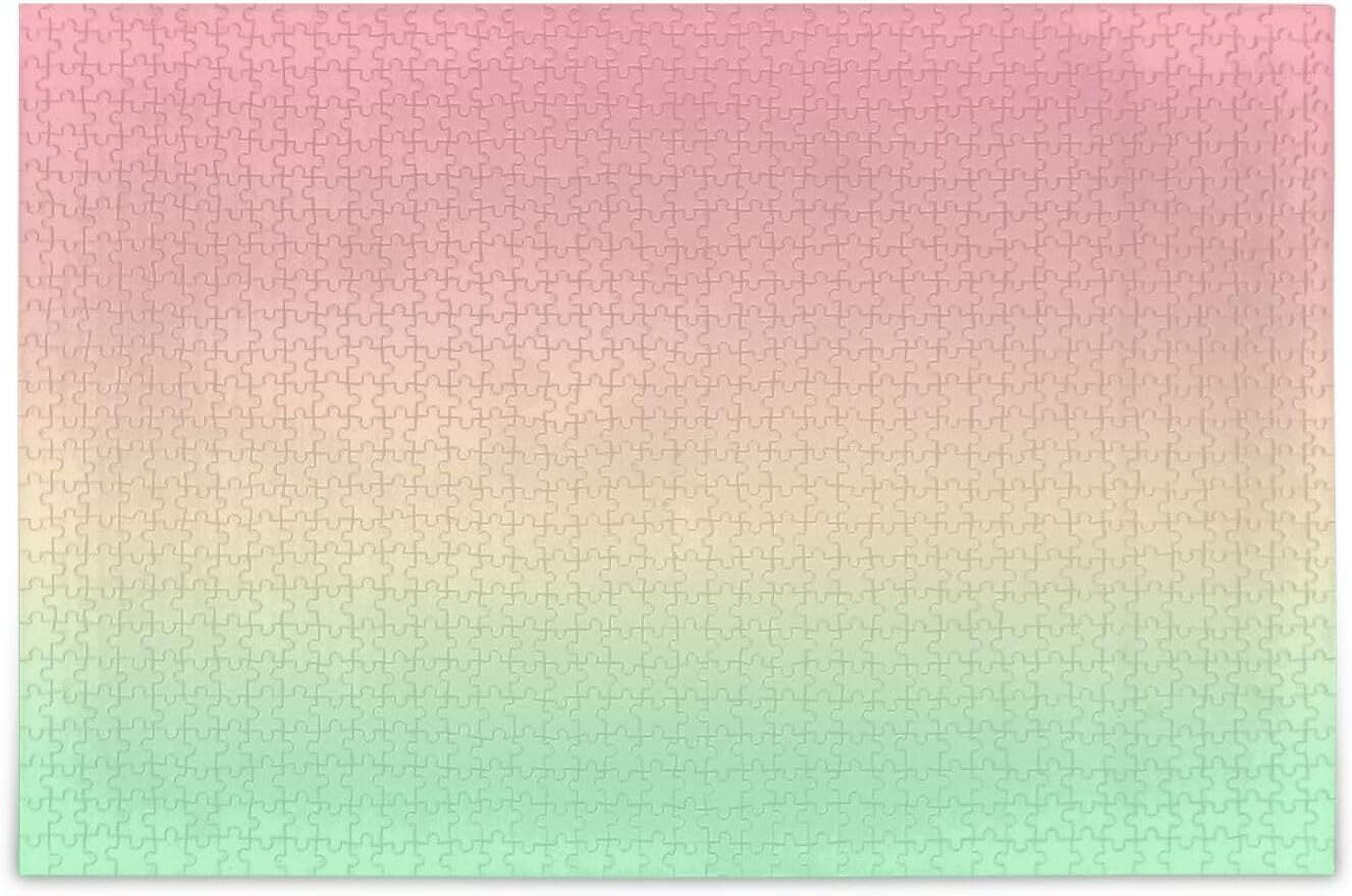 FREEAMG Gradient Solid Color Jigsaw Puzzle for Adults Teens Kids, 500 ...