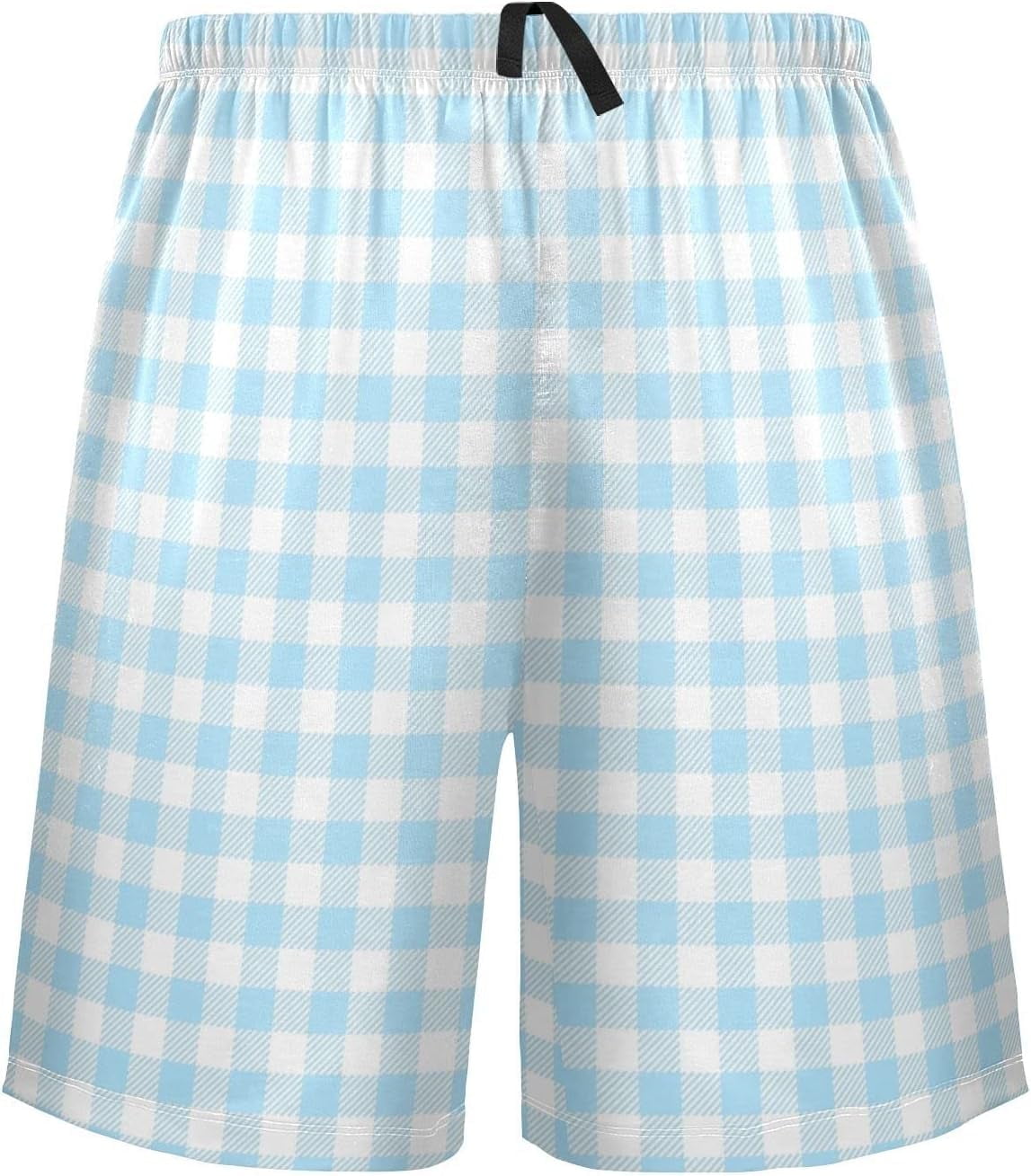 FREEAMG Grey Checkered Gingham Plaid Tartan Geometric Check Men's ...