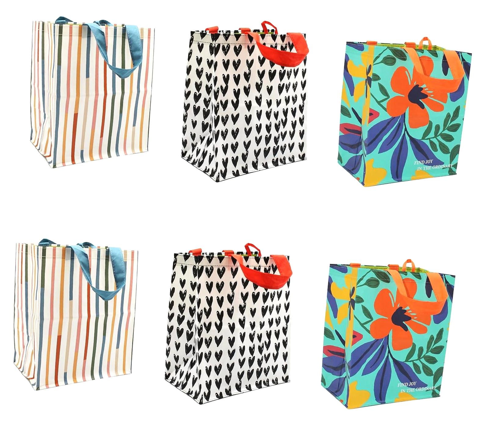 FREEAMG Grocery Shopping Bags Highly Versatile Big Fashionable Fun ...