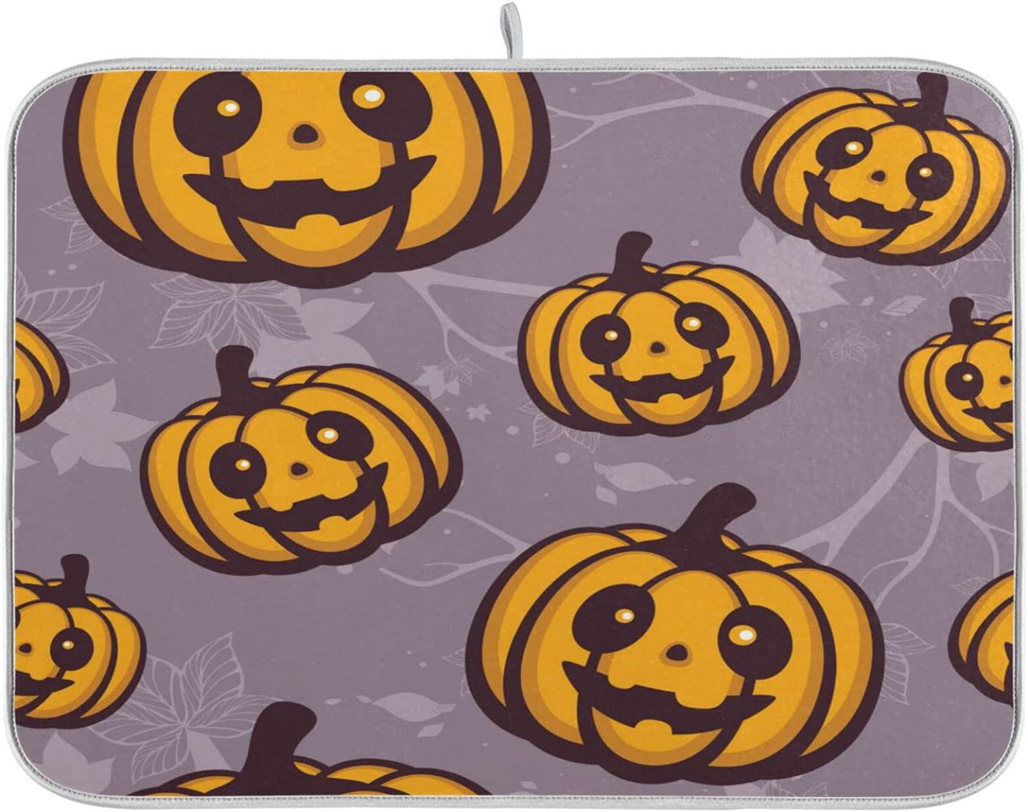 FREEAMG Halloween Décor Dish Drying Mat - 18 x 24inch- Extra Large ...