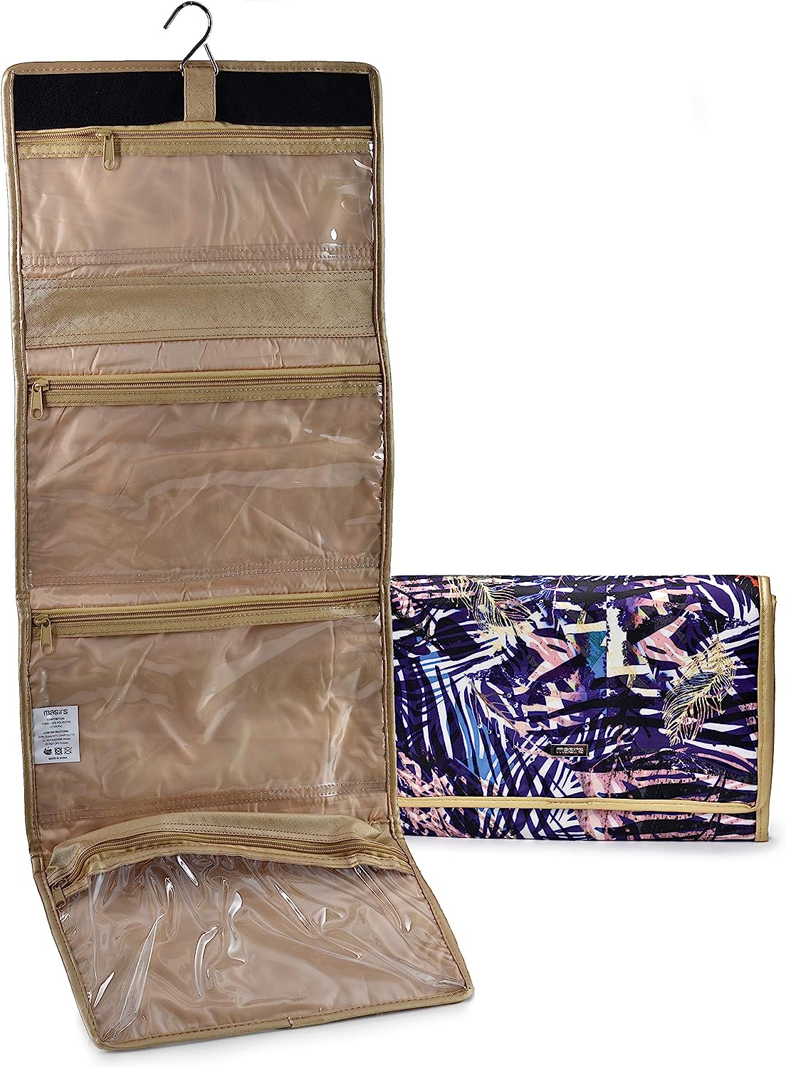 FREEAMG Hanging Travel Cosmetic Organizer - Streamline Your Cosmetics ...