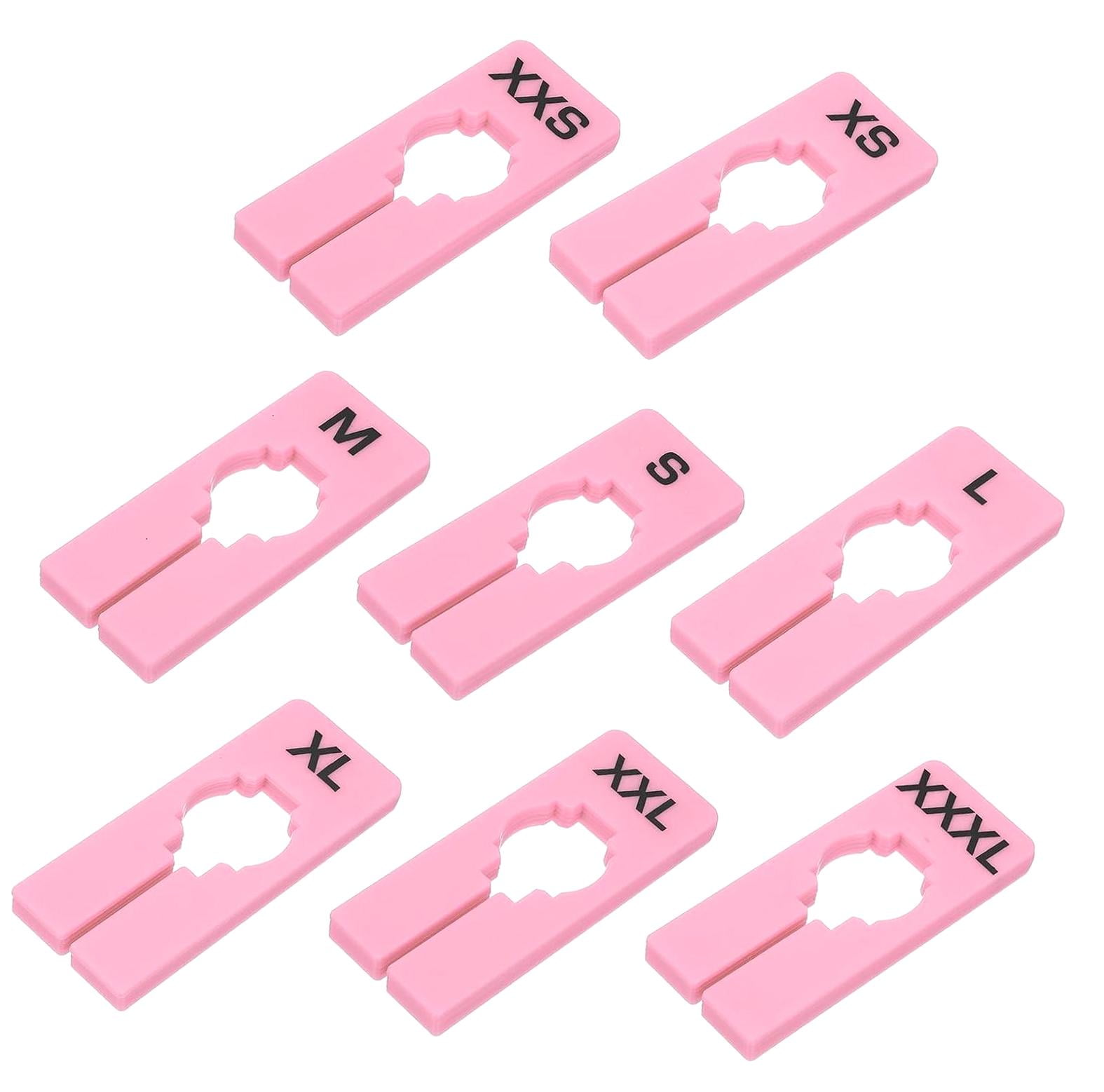 FREEAMG Hanging Wardrobe Dividers, 40 Units 8 Varieties Rectangular Pre ...