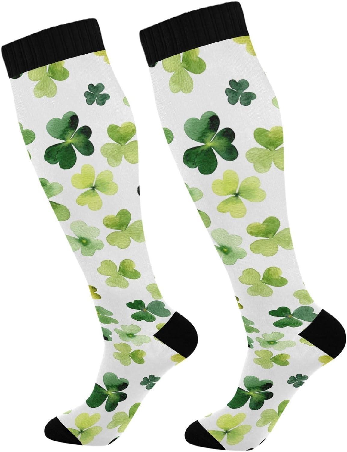 FREEAMG High Elasticity Compression Socks, High Knee Socks Adult ...