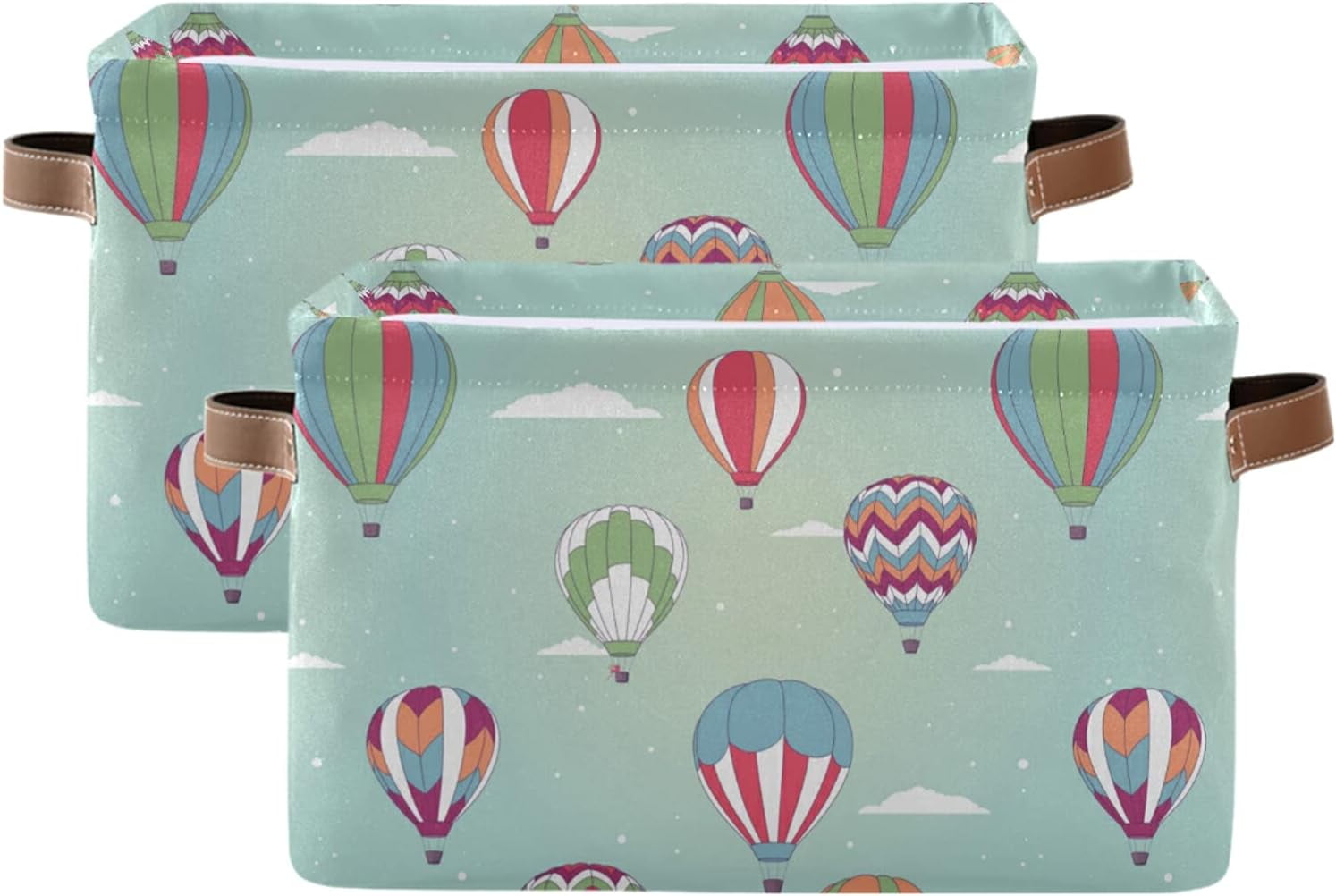 FREEAMG Hot Air Balloon Storage Bin for Toy Storage Basket Dirty ...