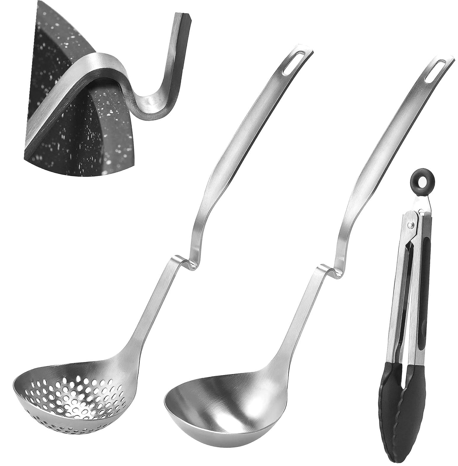FREEAMG Hot Pot Ladle and Strainer Set – Shabu Shabu Tools, Hotpot ...