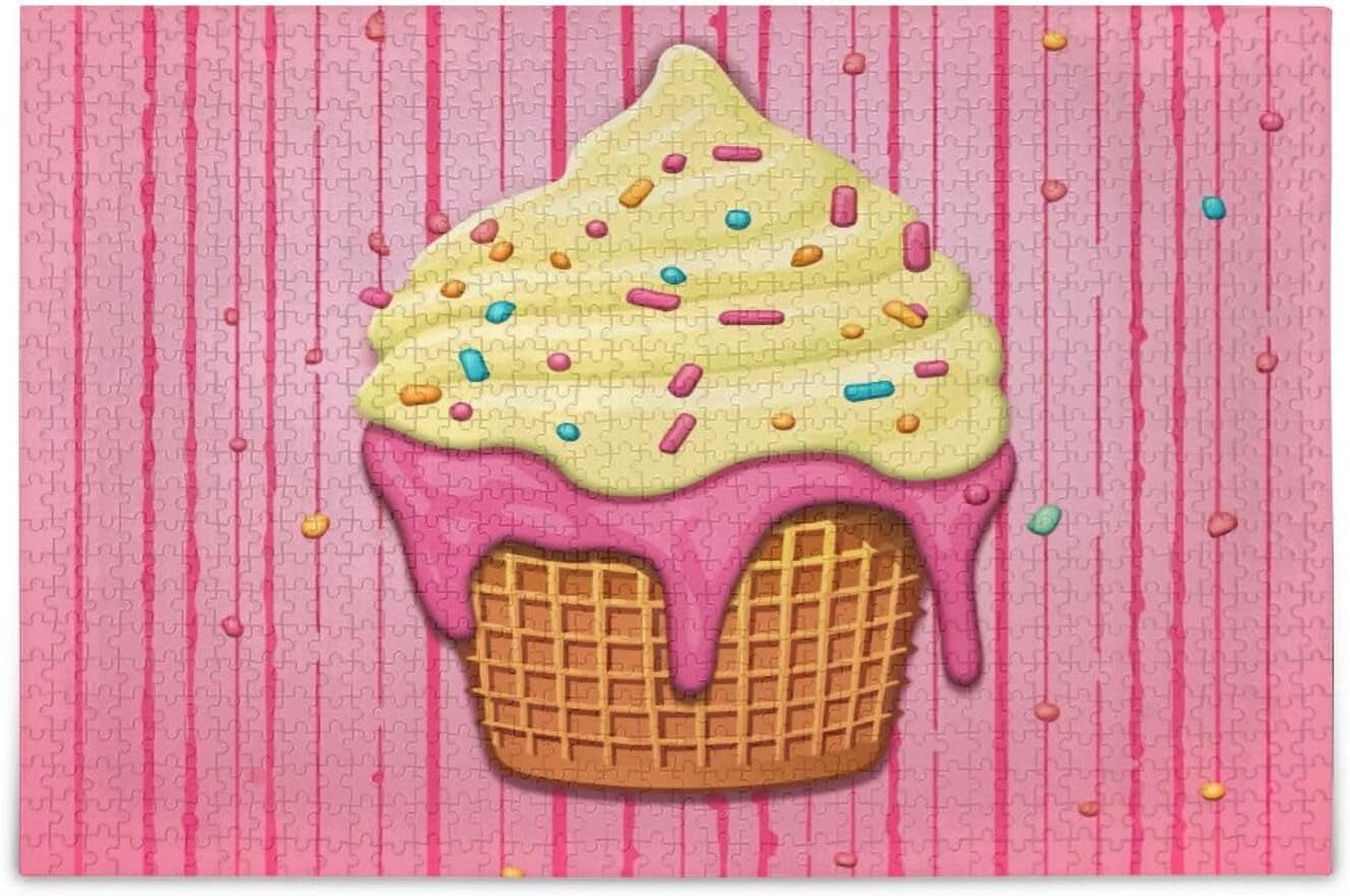 FREEAMG Ice Cream Jigsaw Puzzles for Adults 500 Piece, Puzzles for ...