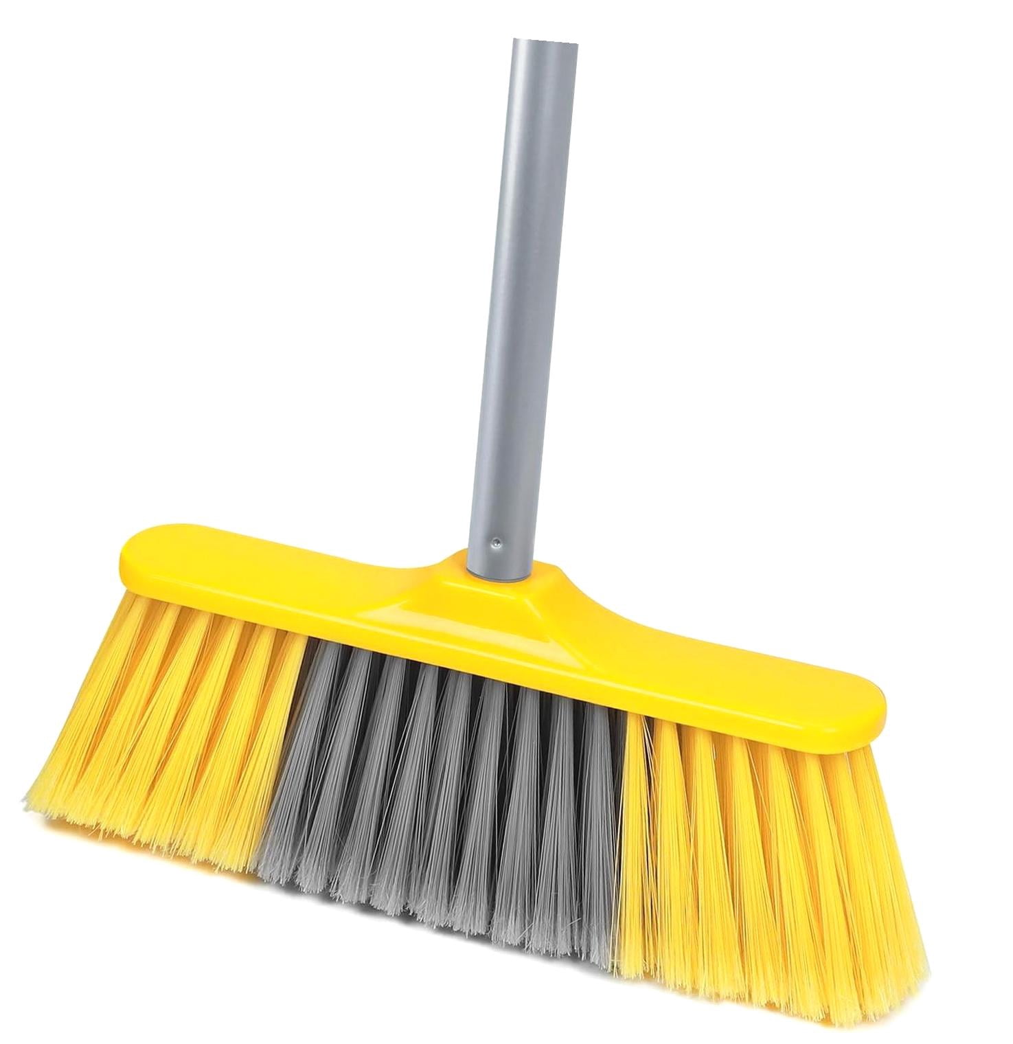 FREEAMG Indoor Floor Broom with 55” Gentle Bristles, Suitable for ...