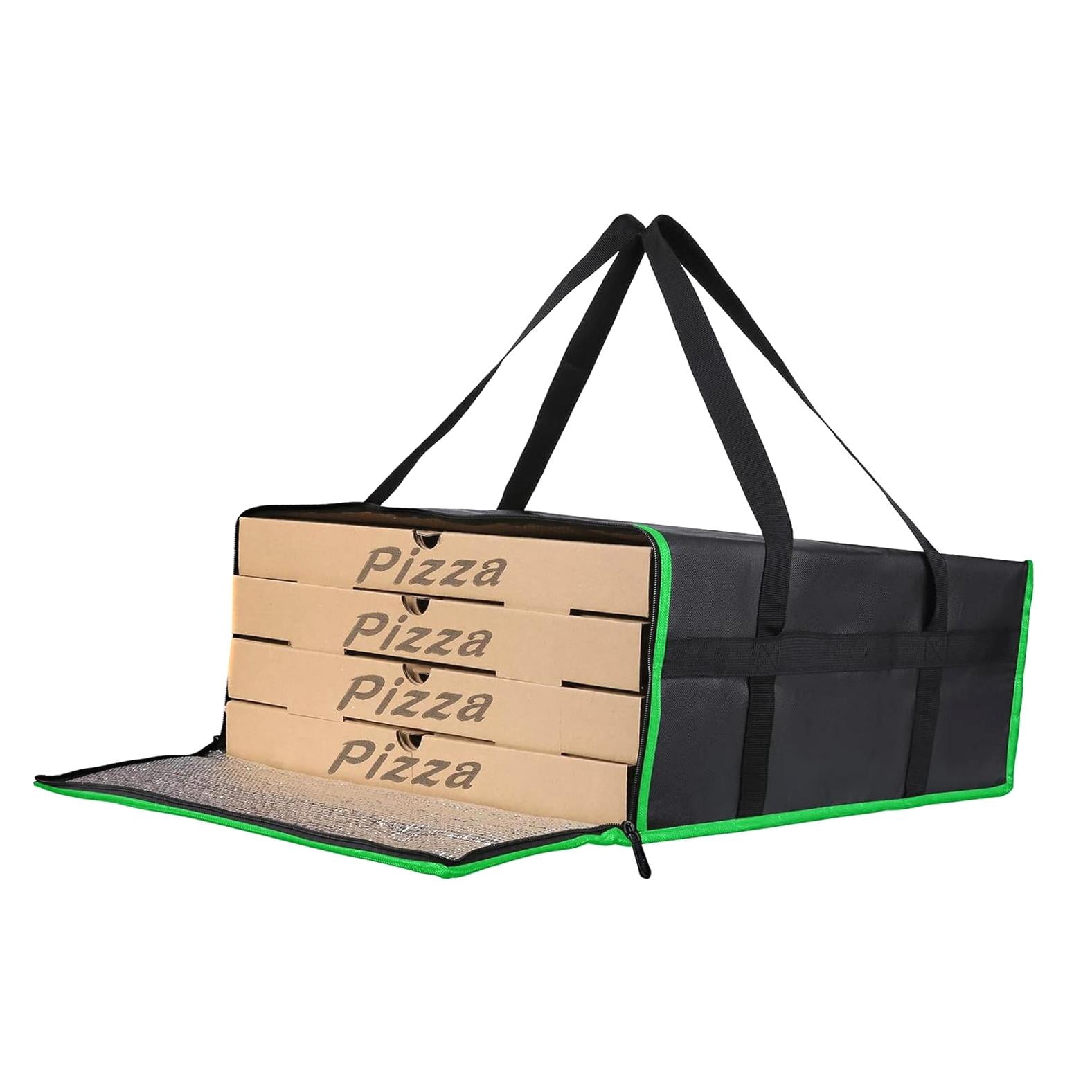 FREEAMG Insulated Pizza Delivery Bag, 20" x 20" x 8" Pizza Warmer Bags ...