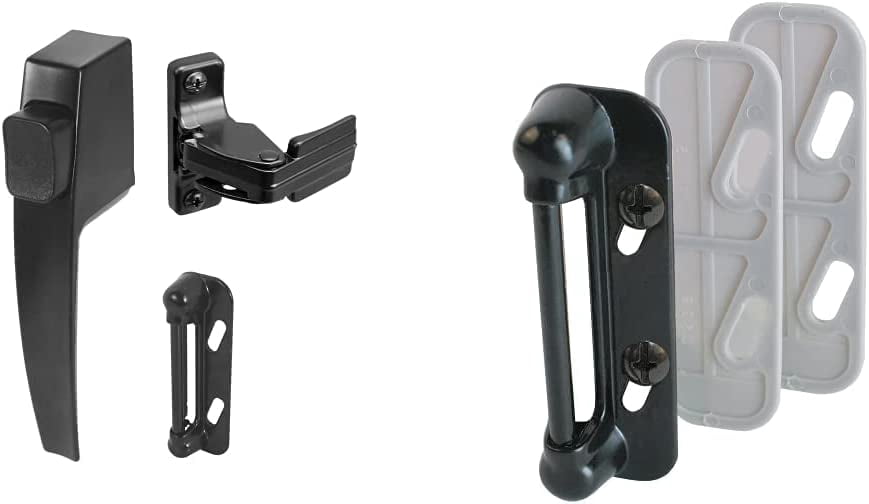 FREEAMG K 5007 Screen and Storm Door Push Button Latch Set with Night ...