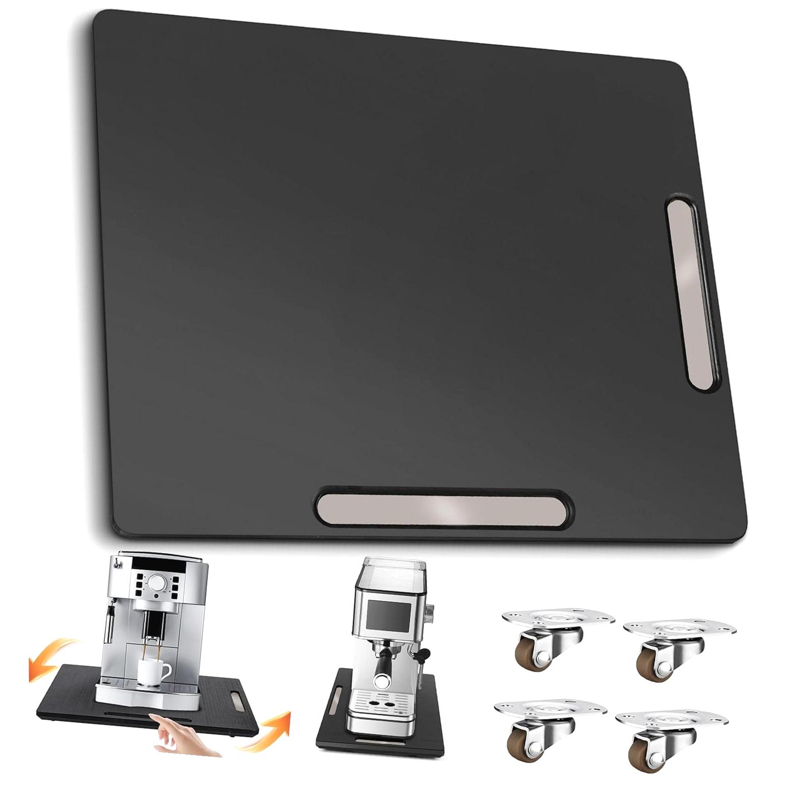 FREEAMG Kitchen Appliance Slider 360° Rolling Tray for Coffee Makers ...