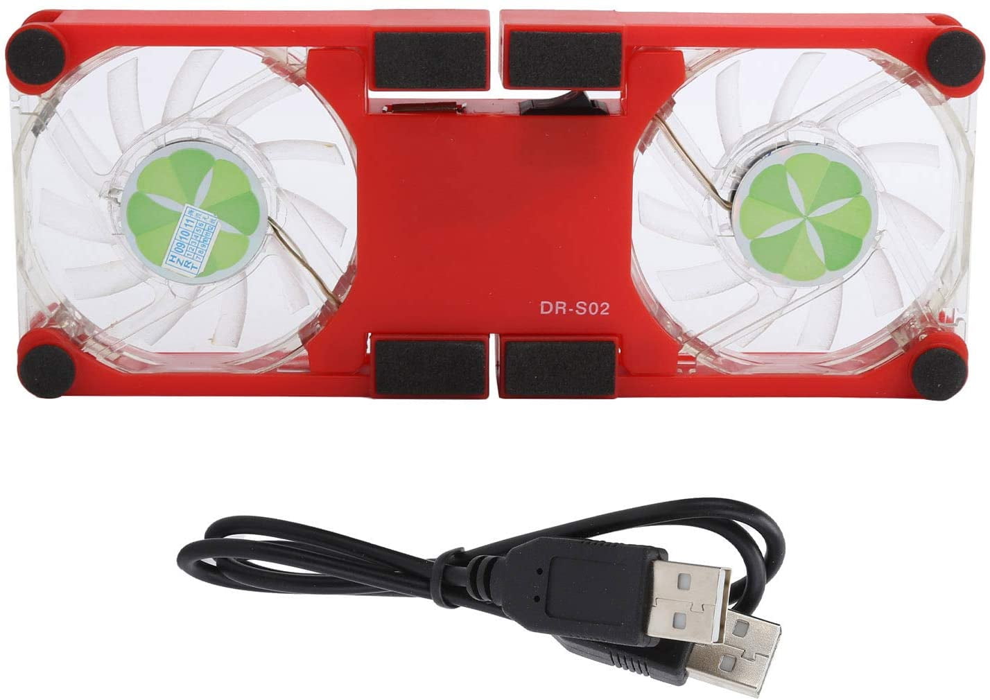 FREEAMG Laptop Cooling Pad,DR-S02 Folding Laptop Cooler with Dual Fans ...