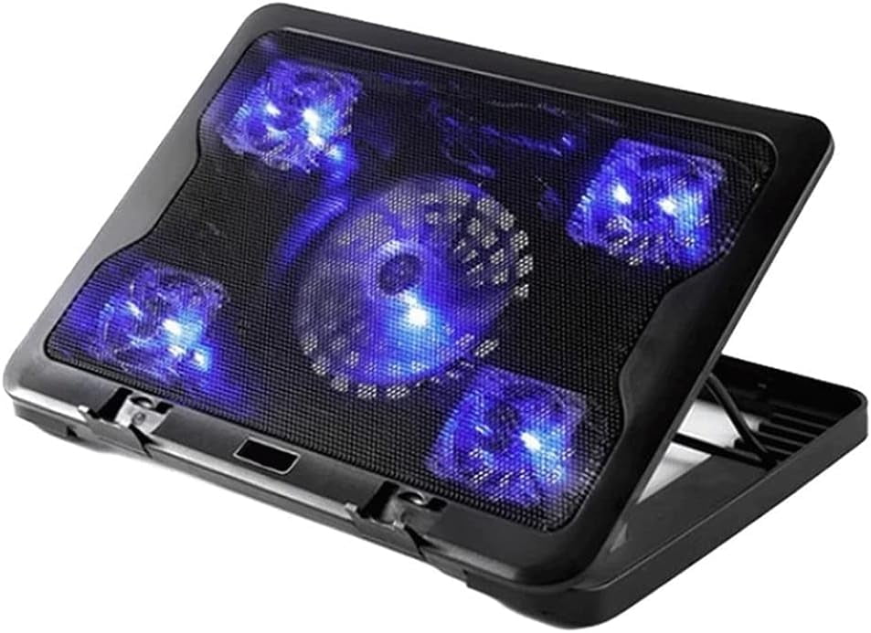 FREEAMG Laptop Cooling Pad, Gaming Laptop Cooler Pad with 5 Ultra Quiet ...