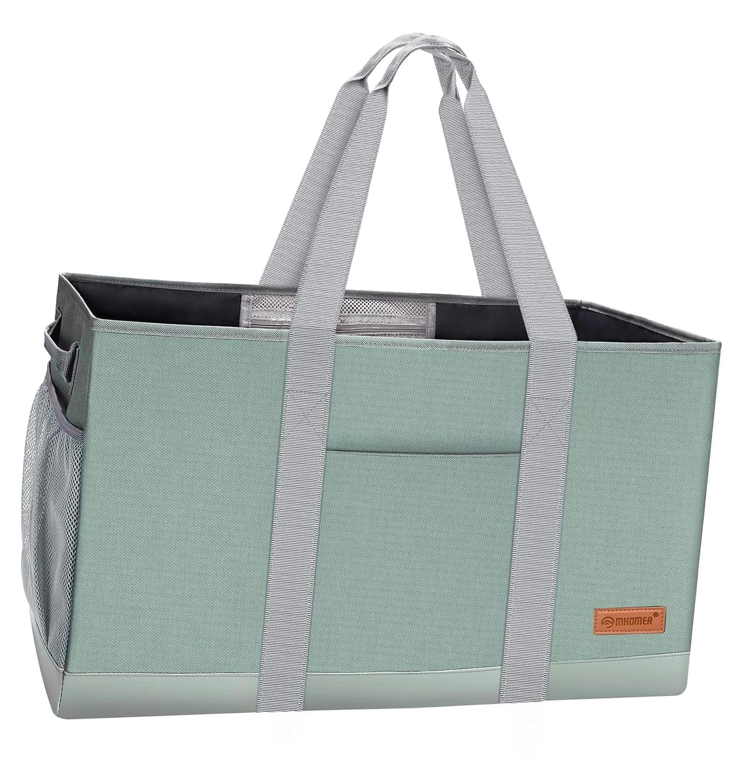 FREEAMG Large Upright Grocery Totes, Extra Spacious with Sturdy Handles ...