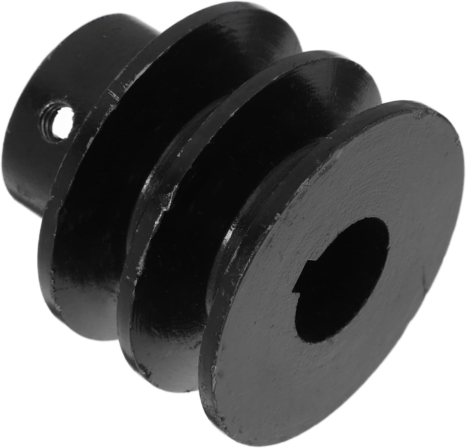 FREEAMG Long-lasting Belt Pulley Gas Engine Double Groove V-belt Pulley ...