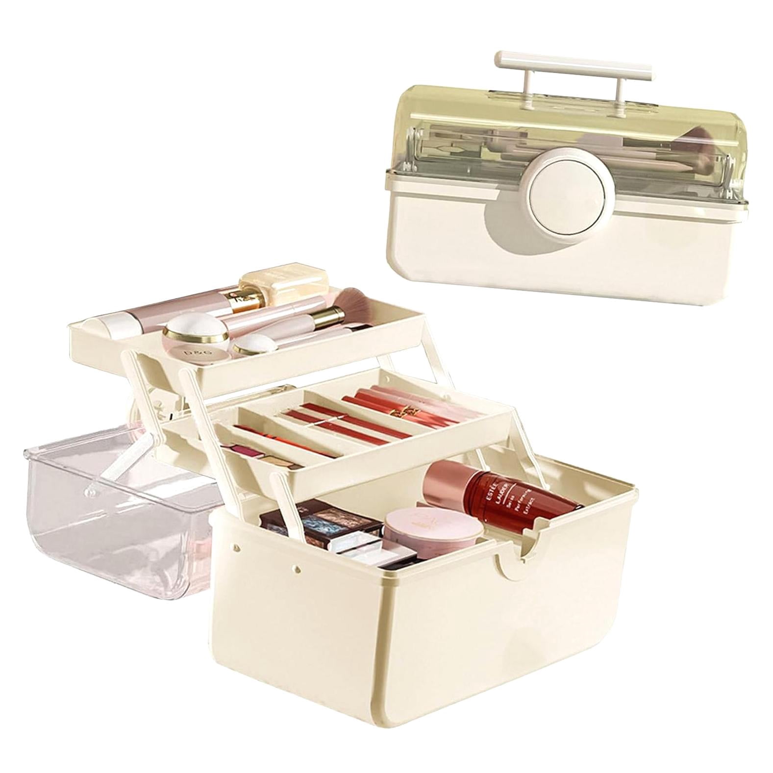 FREEAMG Makeup Storage Organizer, Large Capacity Makeup Organizer with ...
