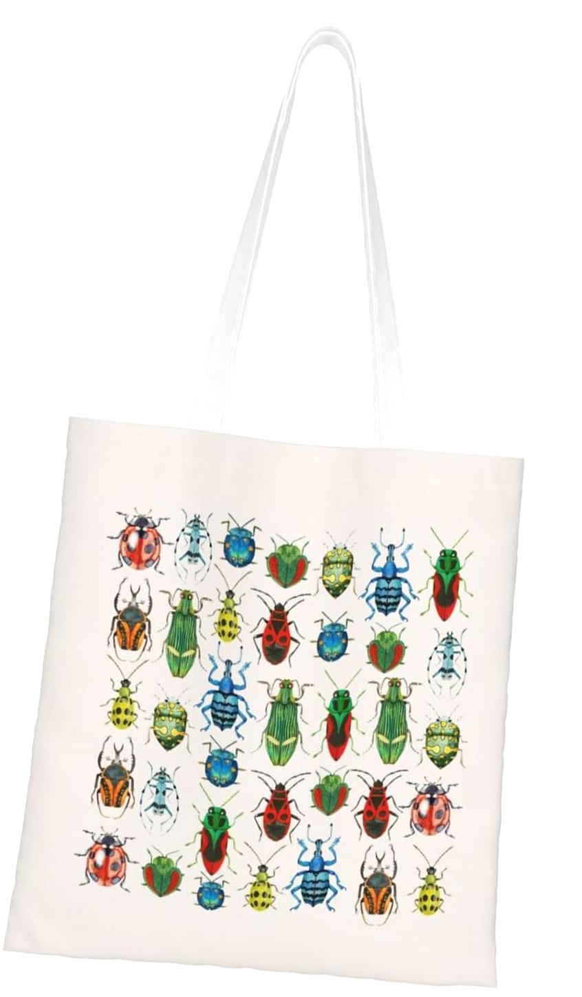 FREEAMG Market Sacks for Shopping, Canvas Carryall with 12" Straps ...