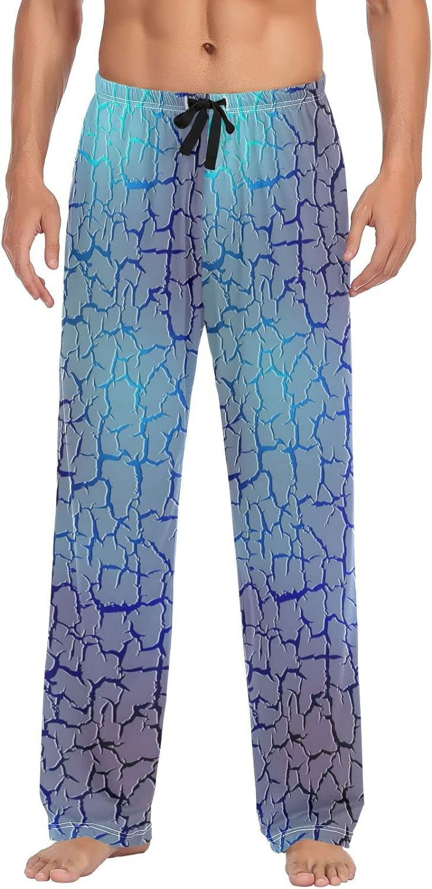 FREEAMG Men's Pajama Pants with Pockets Sleepwear Lounge Pants Stretch ...