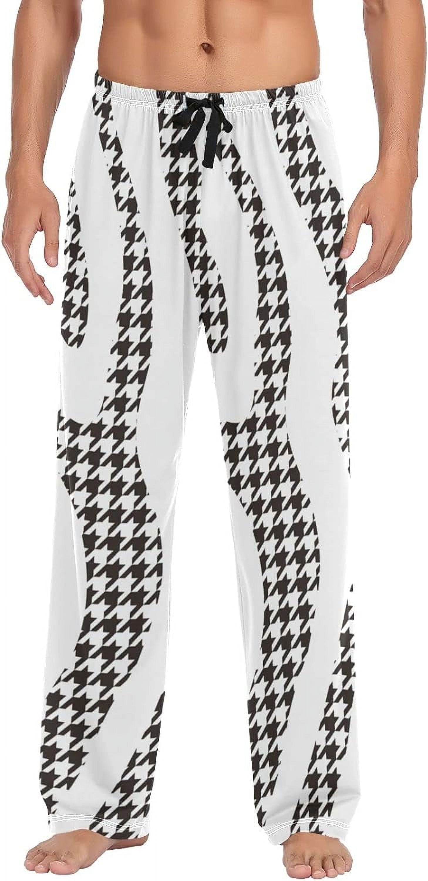 FREEAMG Men's Pajama Pants with Pockets Sleepwear Lounge Pants Stretch ...