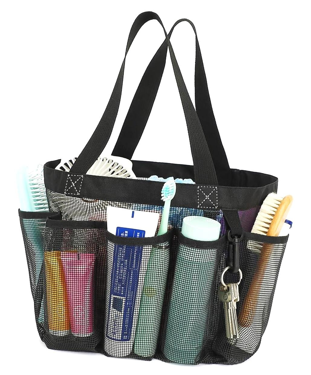 FREEAMG Mesh Shower Organizer Portable for College Dorms Featuring 7 ...