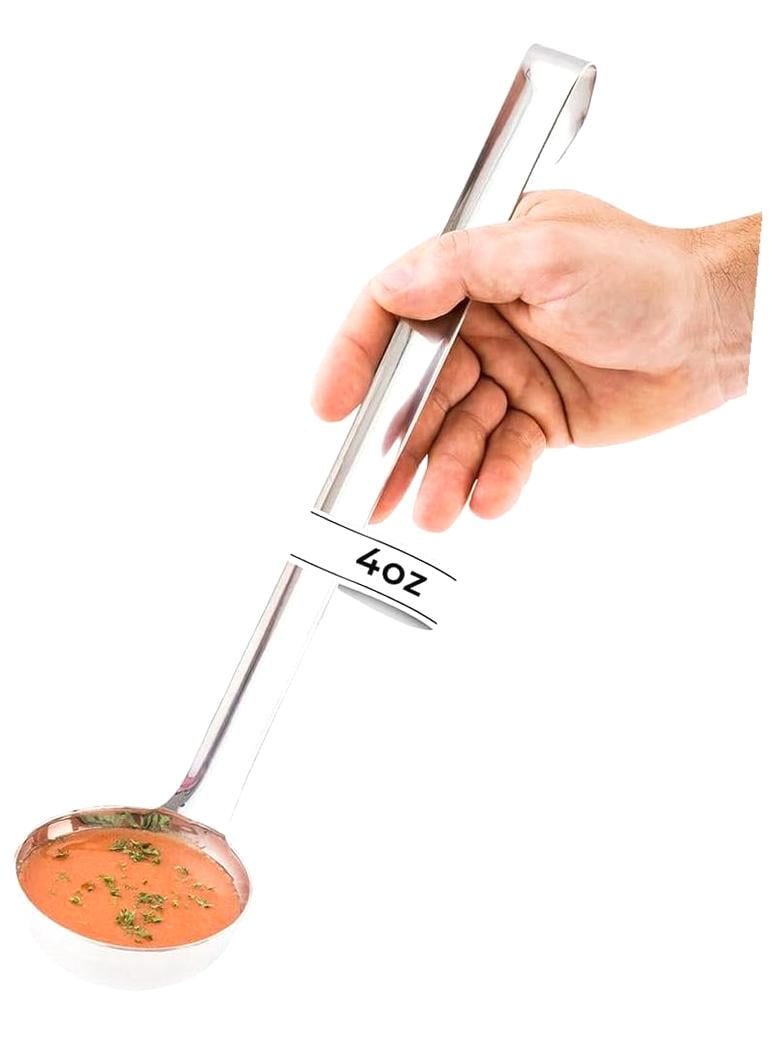 FREEAMG Met Lux 4 Ounce Portion Ladle 1 Multipurpose Portion Serving ...