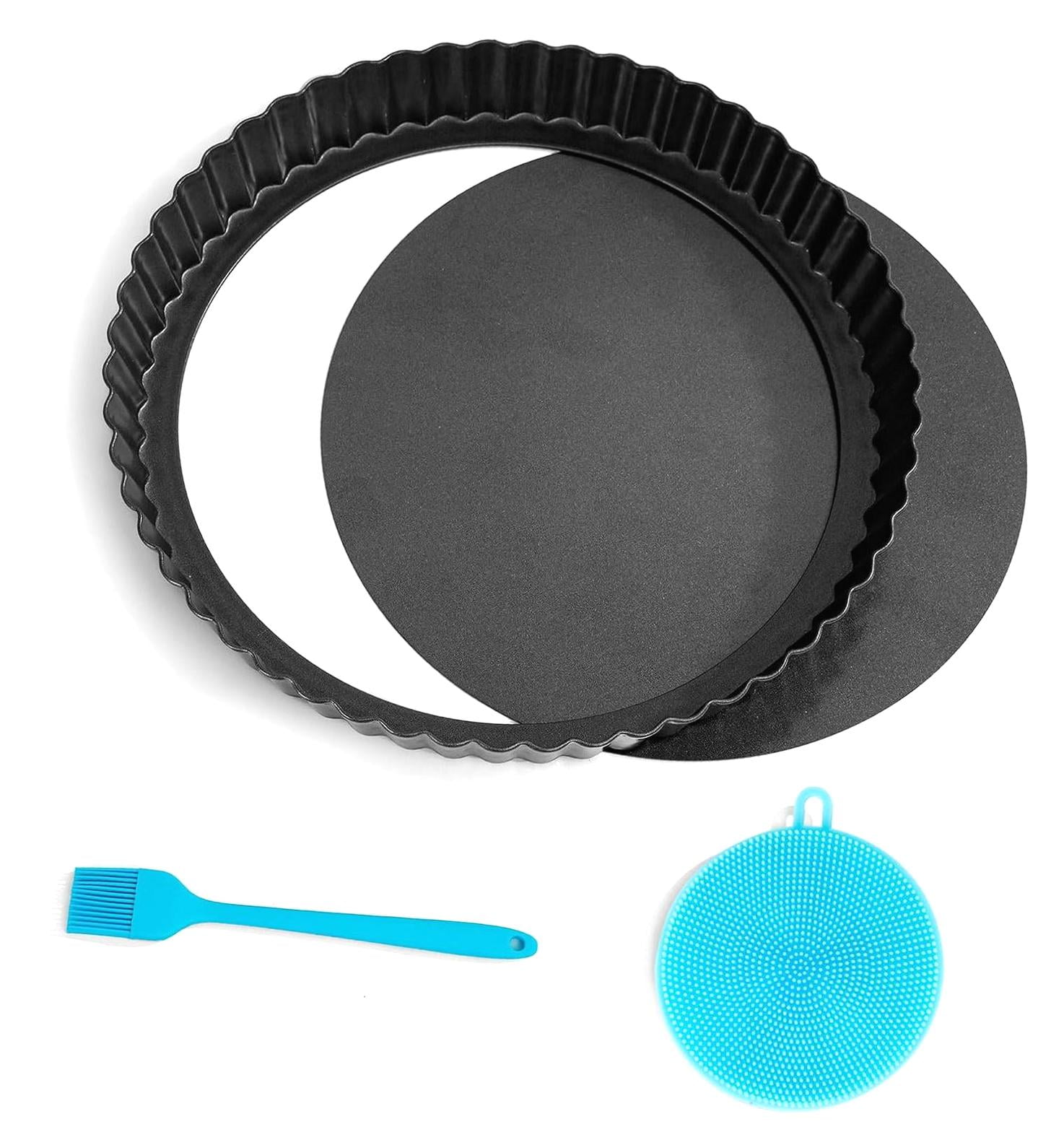 FREEAMG Mini Pans with Removable Bottom 4 inch Set of 10, Non-stick ...