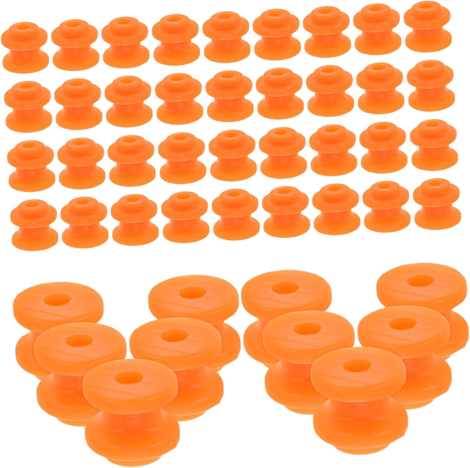 FREEAMG Mini Plastic Belt Pulley Assembly 50pcs Gear Pulley Model for Engine Building Mechanical ...