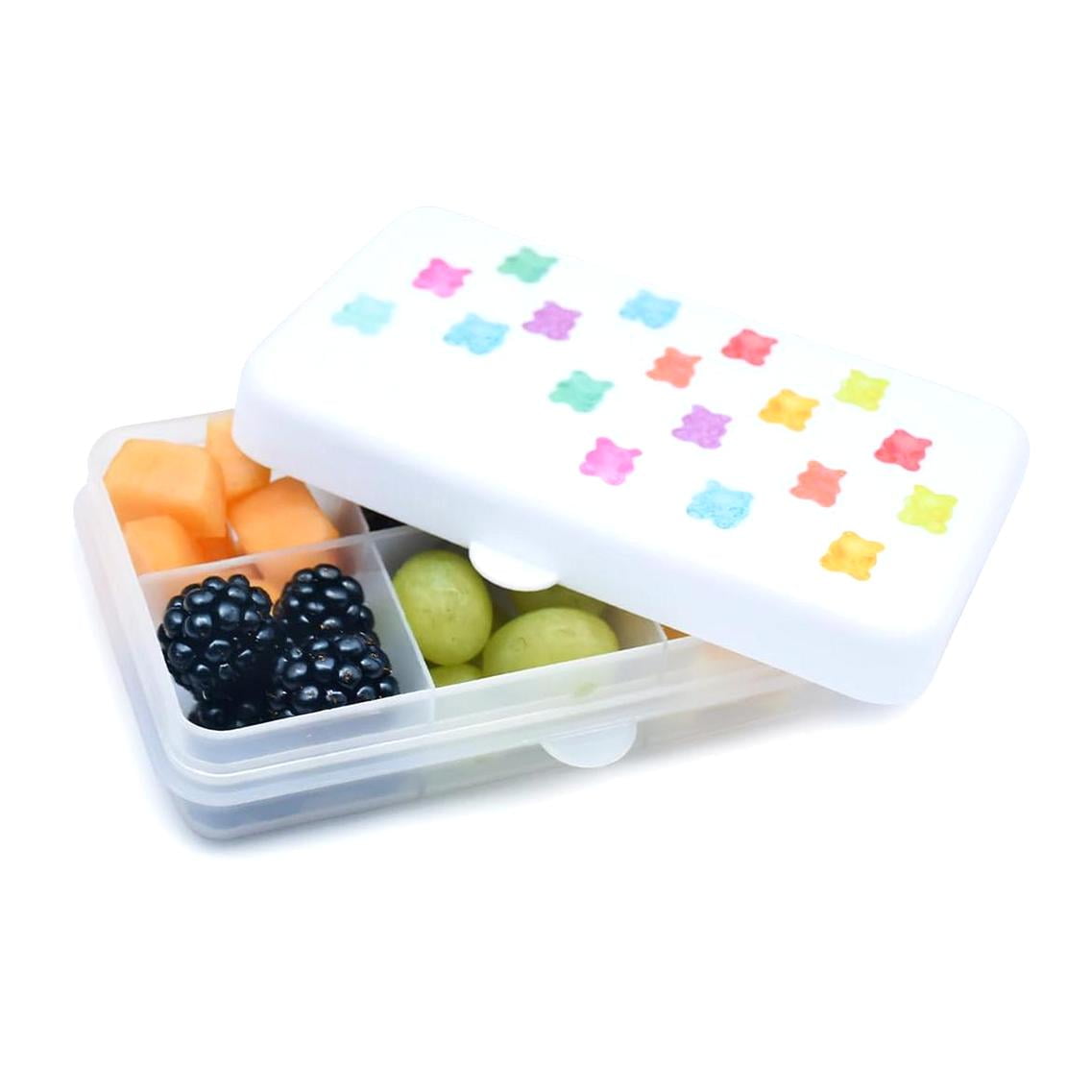 FREEAMG Mini Snackle Box – 6 Sections, Adjustable Snack Container for ...
