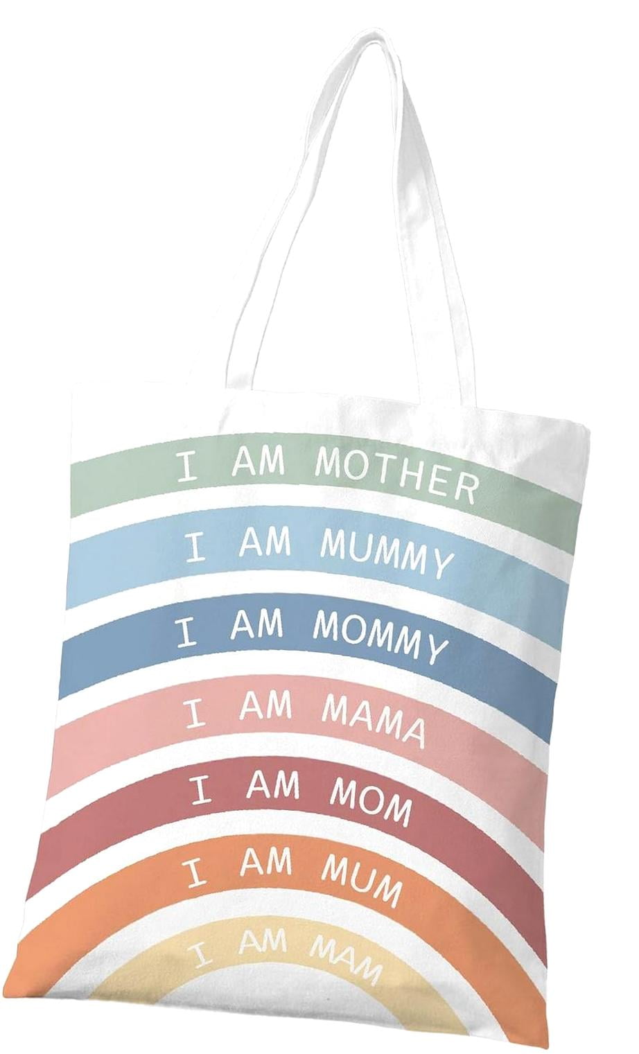 FREEAMG Mother Meaning Bohemian Rainbow Carryall, 'I Am Mother/Mommy ...