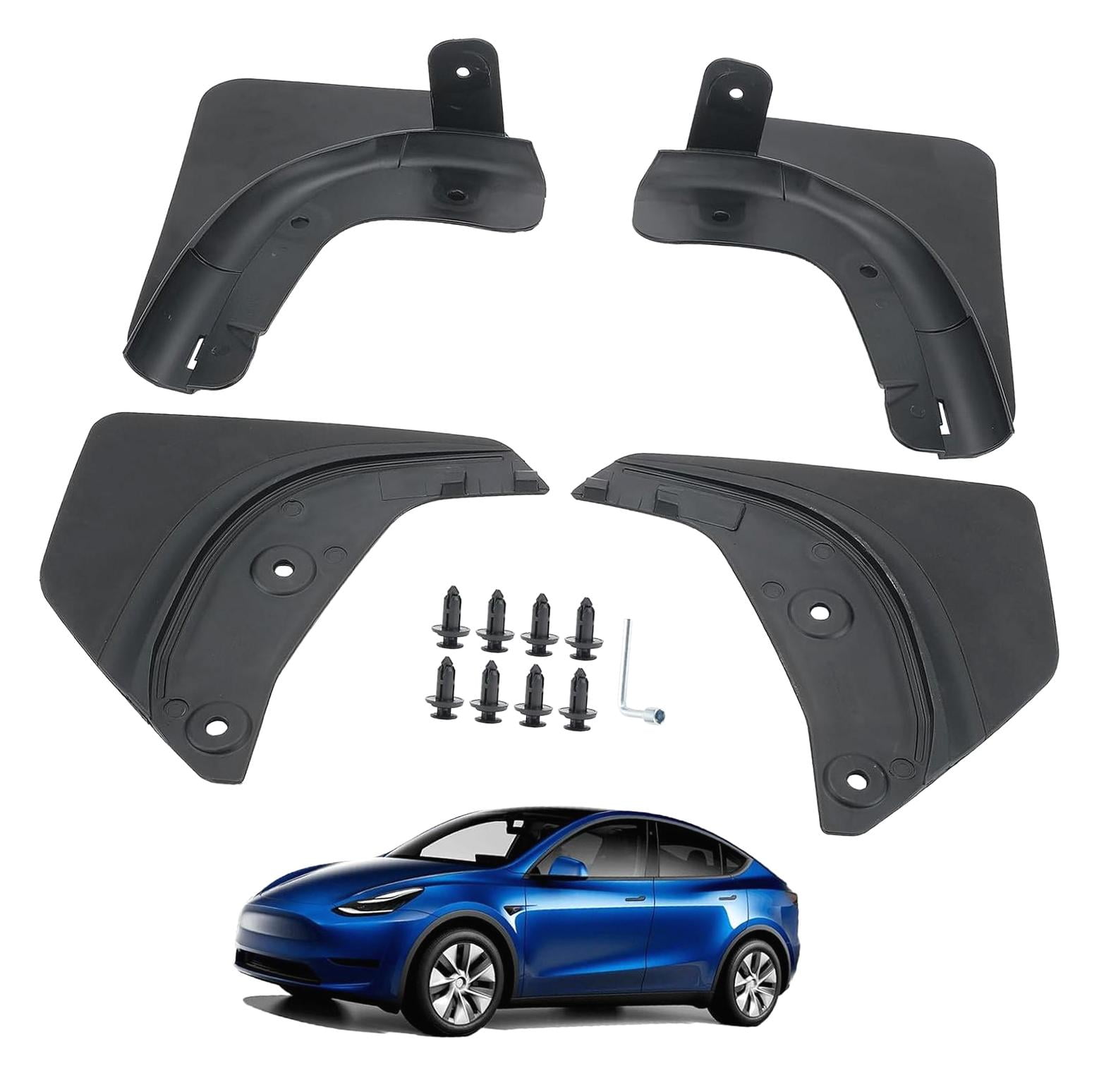 FREEAMG Mud Flaps, with Model Y 2023 2024 2025, Protective Guard, No ...
