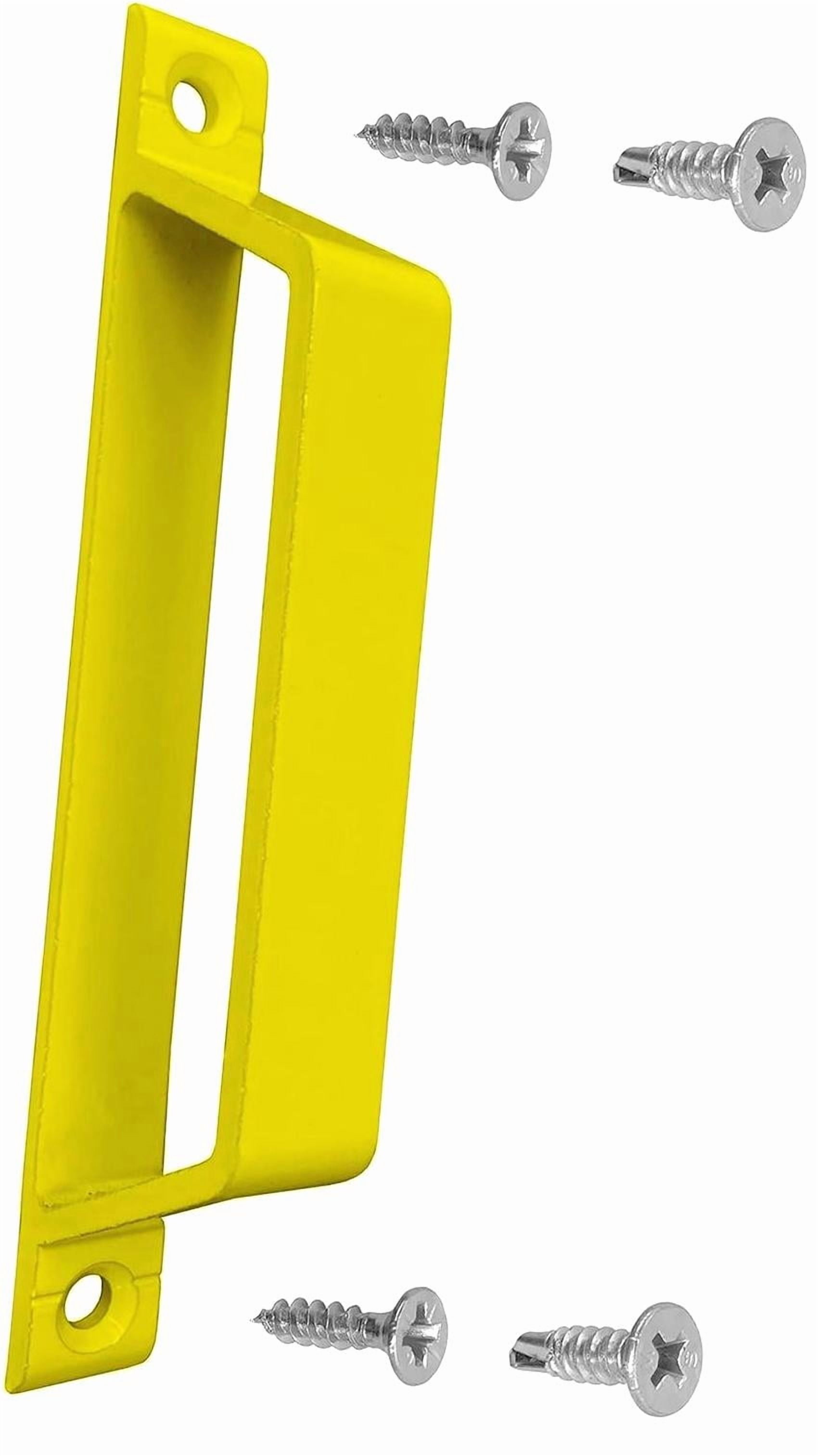 FREEAMG Multi-Purpose Aluminum Door Handle in Yellow, Slim Cabinet Pull ...