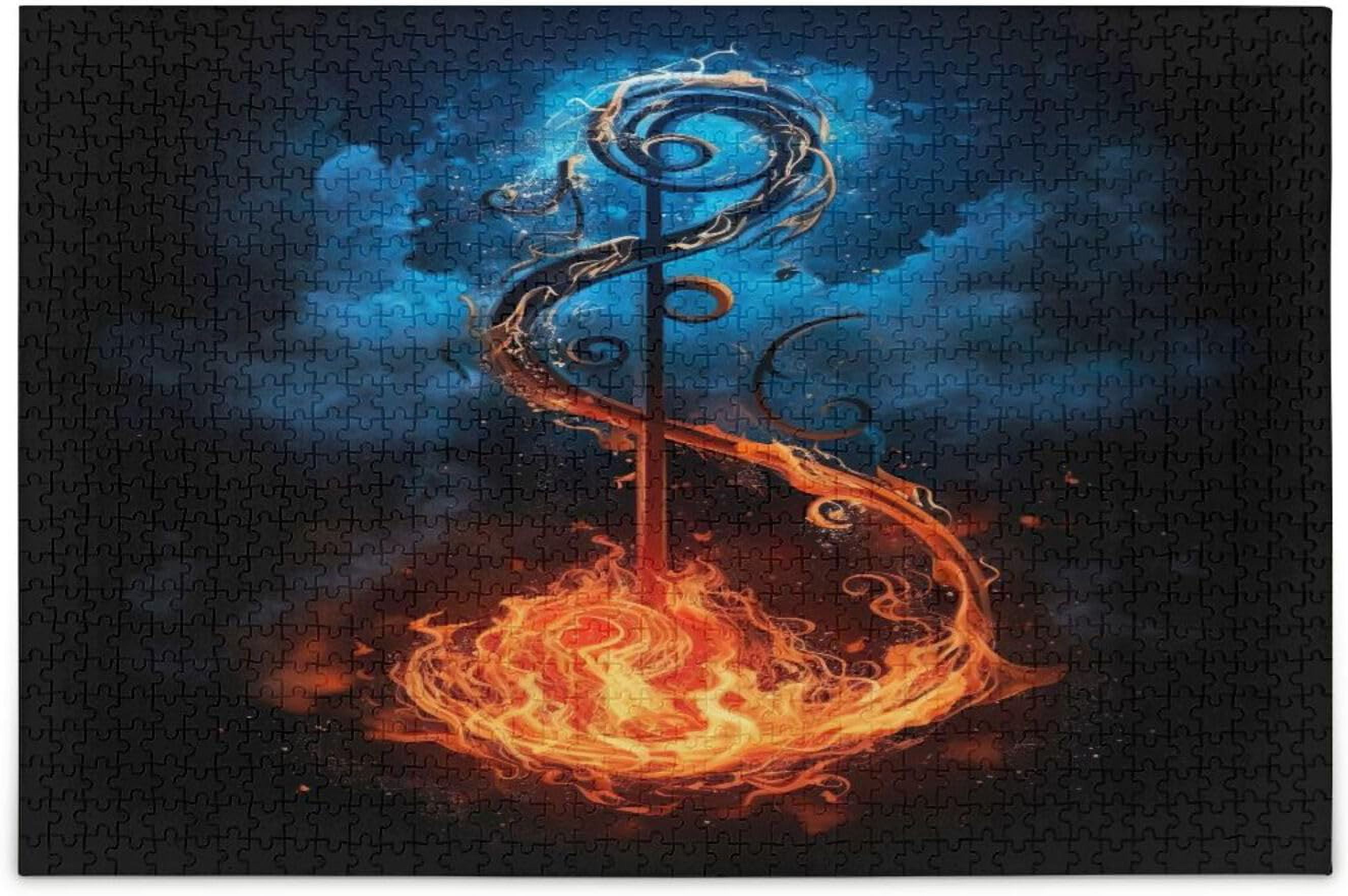 FREEAMG Musical Note Design Jigsaw Puzzles for Adults or Kids 500 Piece ...