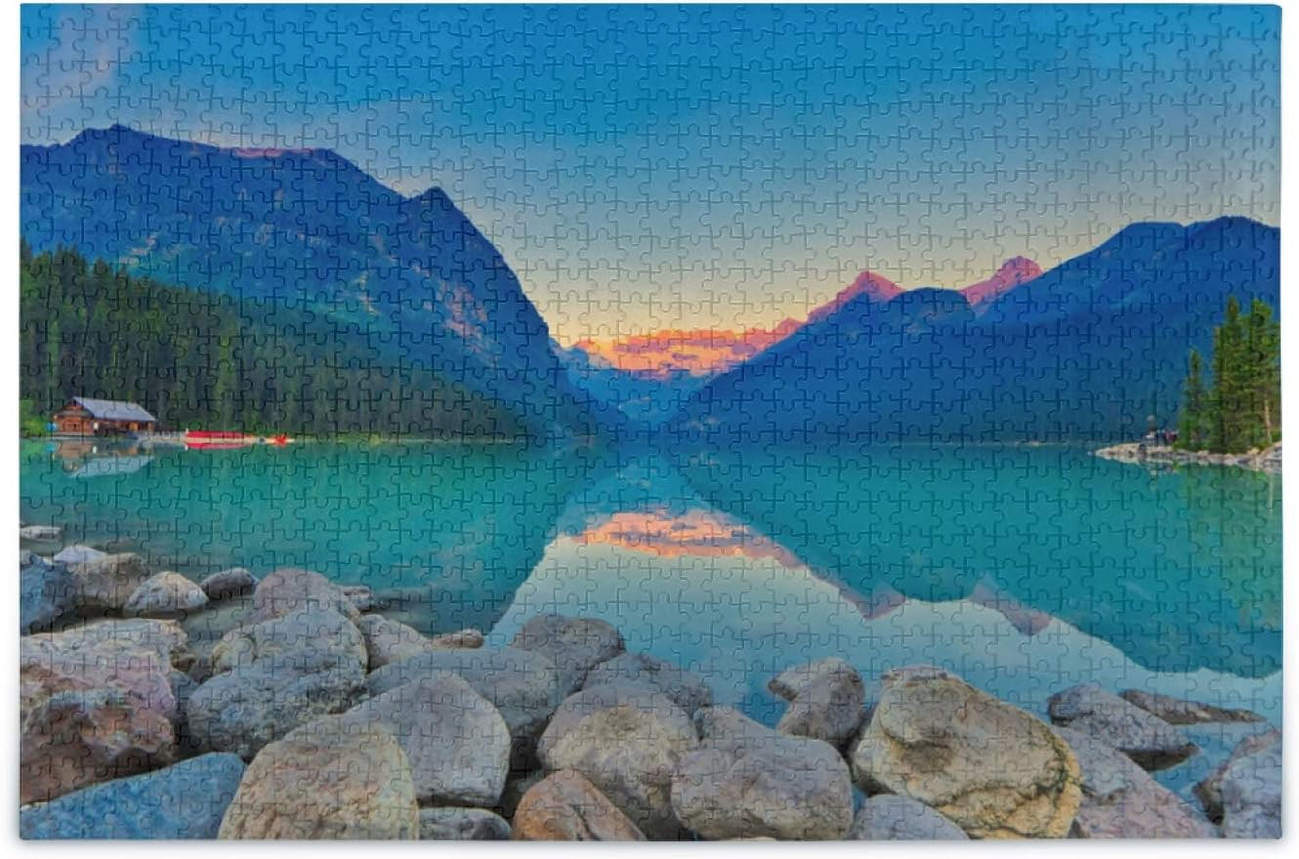 FREEAMG Natural Landscape Pattern Jigsaw Puzzles 500 Pieces, Puzzles ...