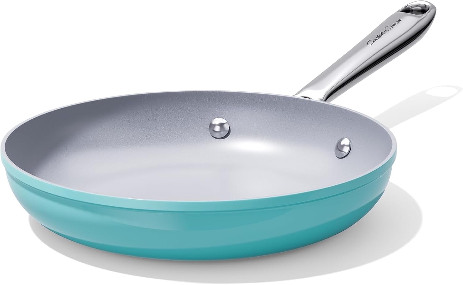 FREEAMG Nonst Ce Frying Pan 8 In for Induction Cooktop - Non Tox, PTFE ...