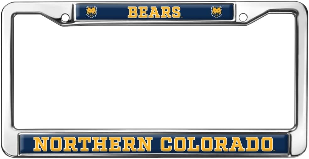 FREEAMG Northern Colorado Bears Full Size Standard License Plate Metal ...