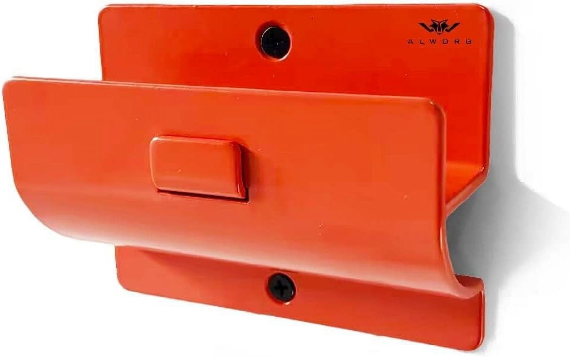 FREEAMG Orange Garage Storage Hooks - Heavy Duty Ladder Wall Mount ...