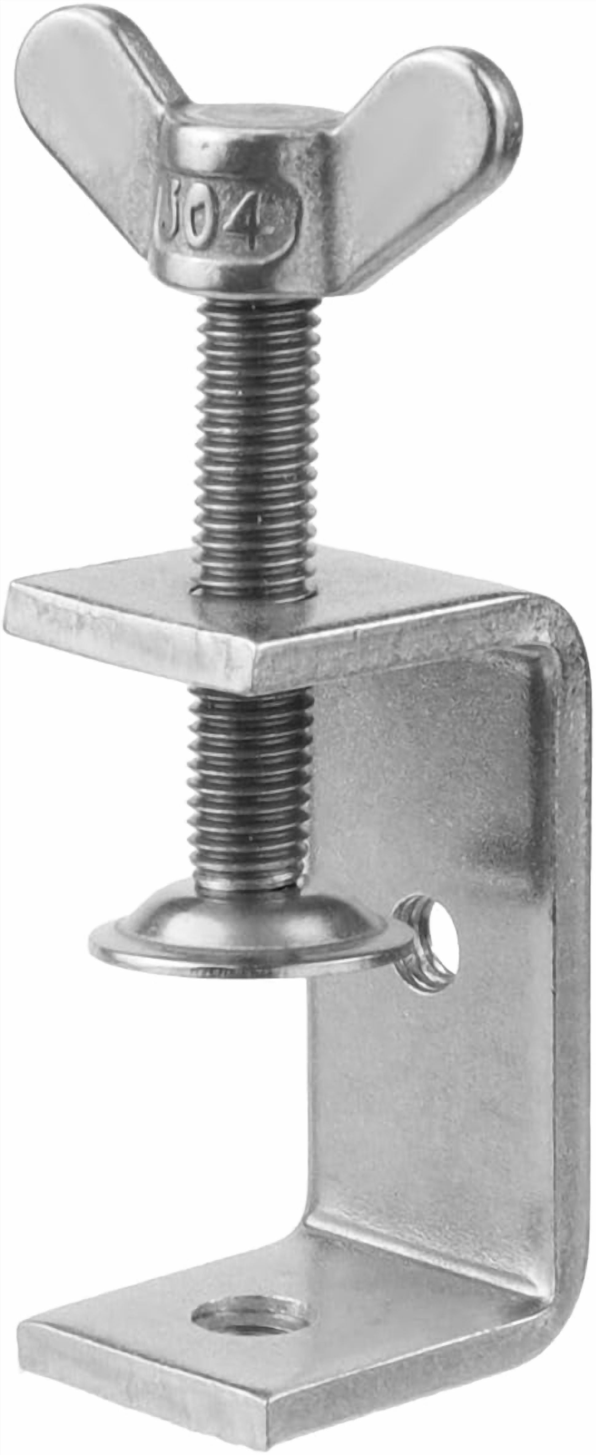 FREEAMG Pair of Steel C Clamps, 30mm Wide Jaw for Woodworking and Pipe ...